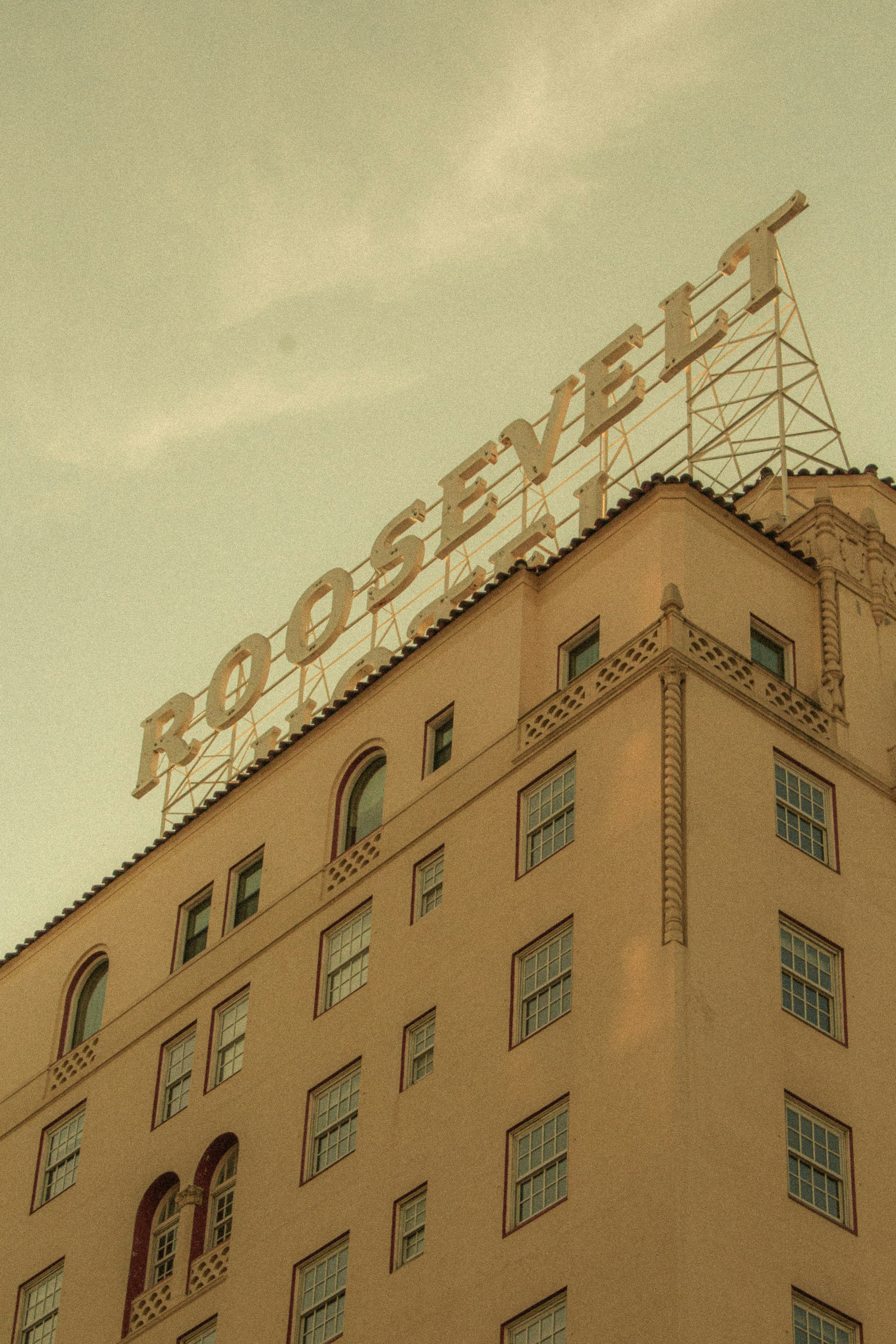 The roosevelt hotel is visible in the image.