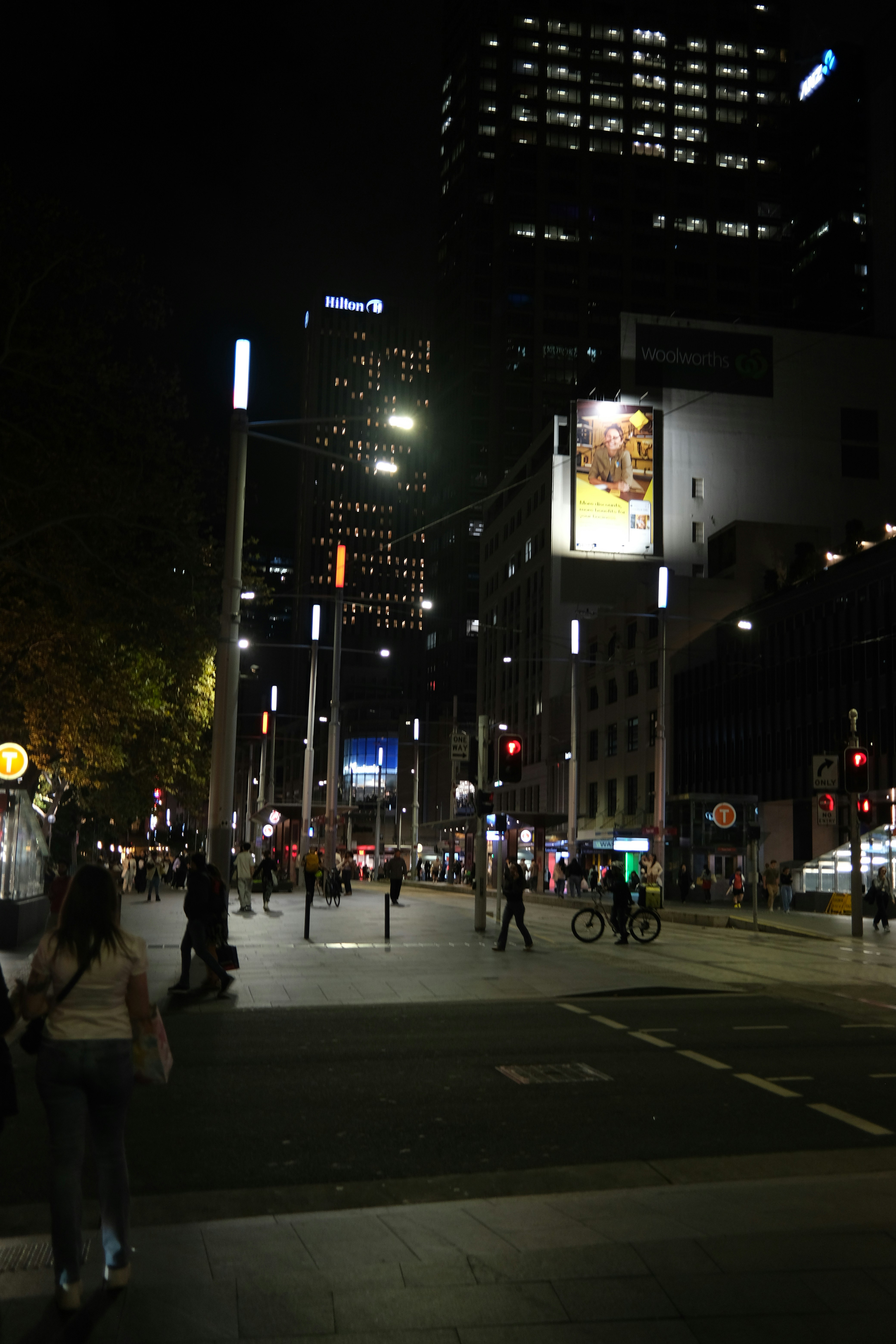 Urban Pulse: A Nighttime Symphony of Light and Movement