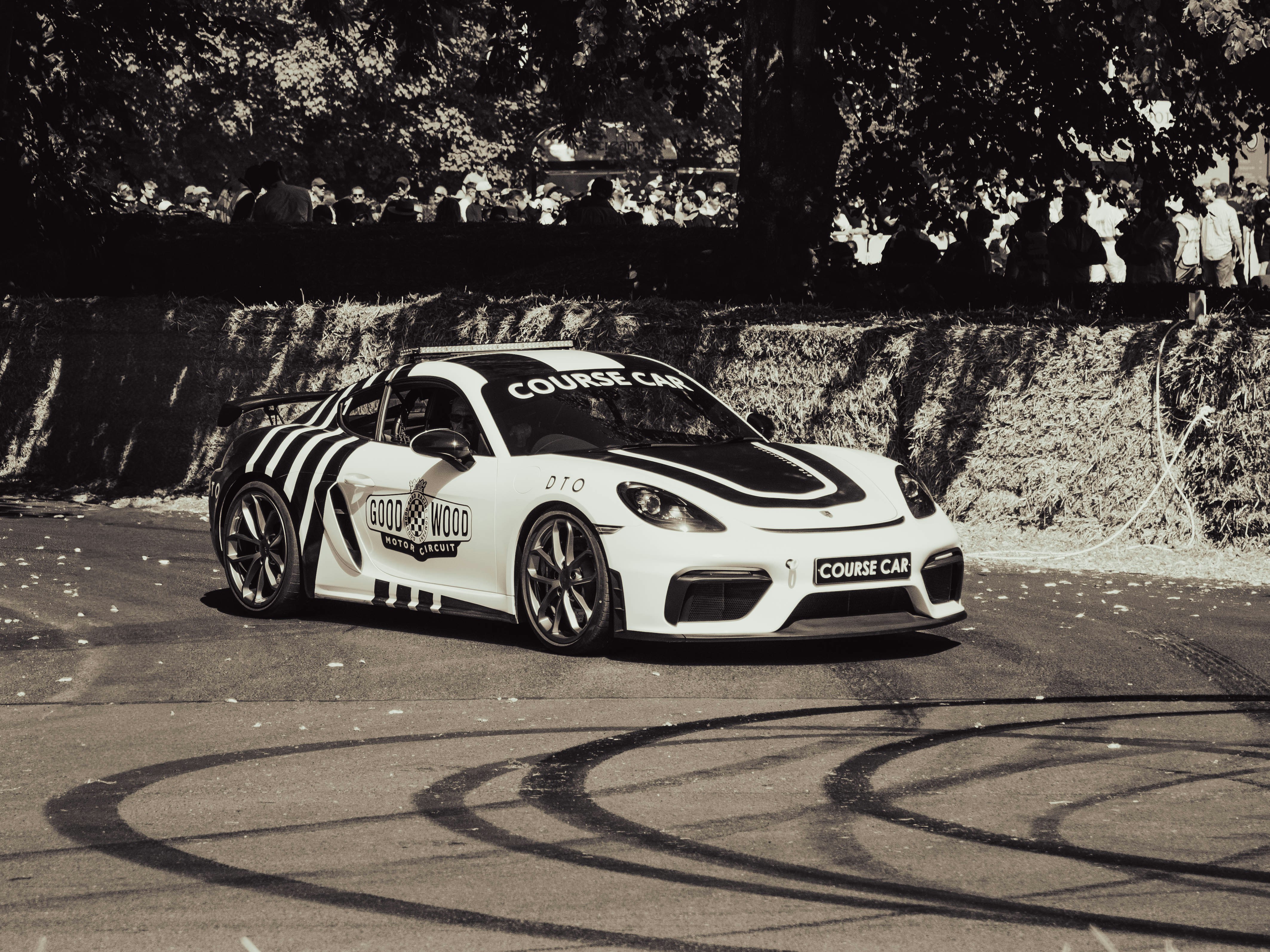 The Art of Speed: A Course Car in Motion