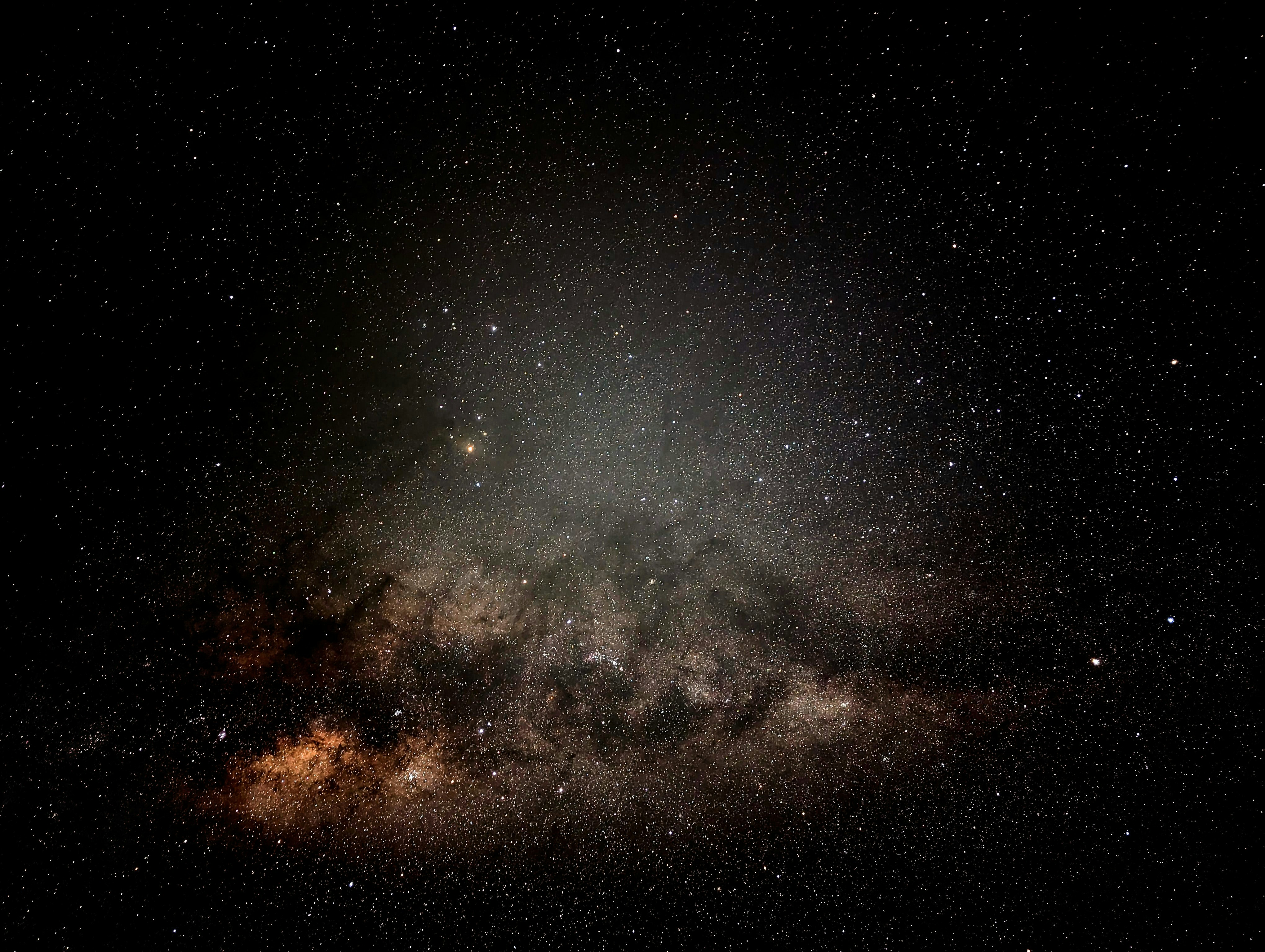 The Night sky from Kiama downs coast | The milky way galaxy is visible in the night sky.