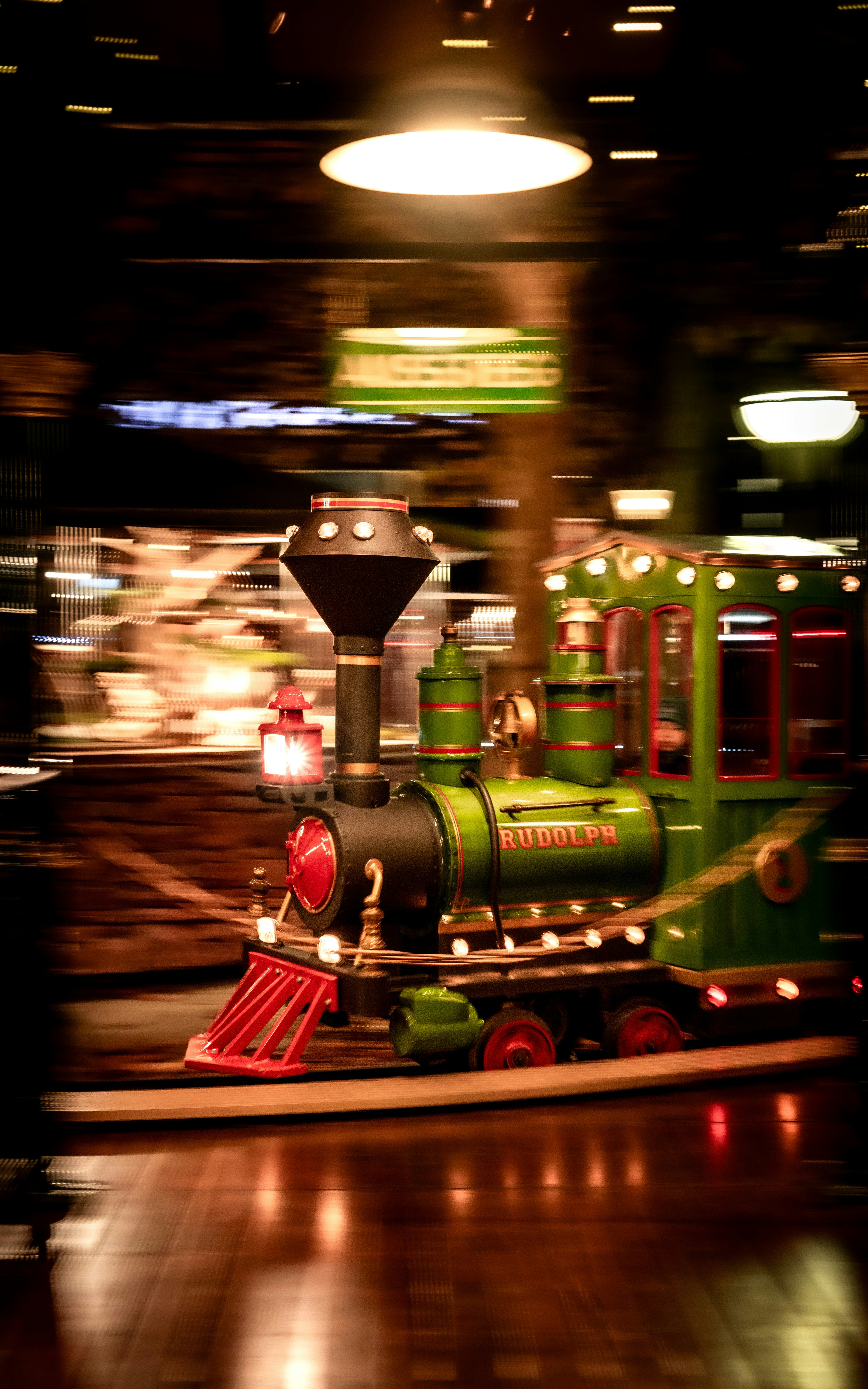 Whimsical Journey: The Enchanted Train of Rudolph