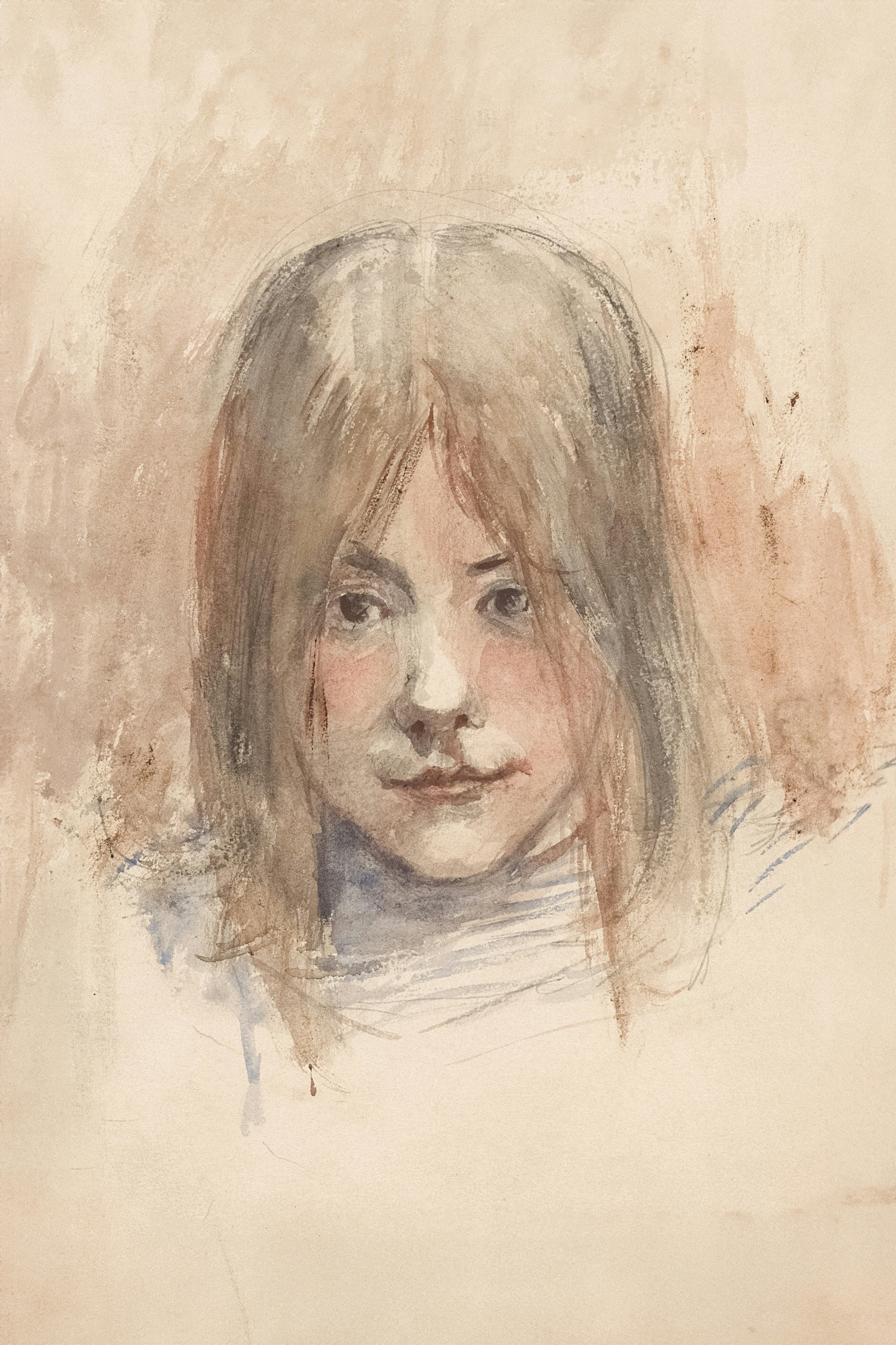 Title: Portret van een meisje Publisher: Rijksmuseum Date: 1834 - 1911 Providing institution: Rijksmuseum Aggregator: Rijksmuseum Providing Country: Netherlands Public Domain Portret van een meisje - Rijksmuseum, Netherlands - Public Domain.