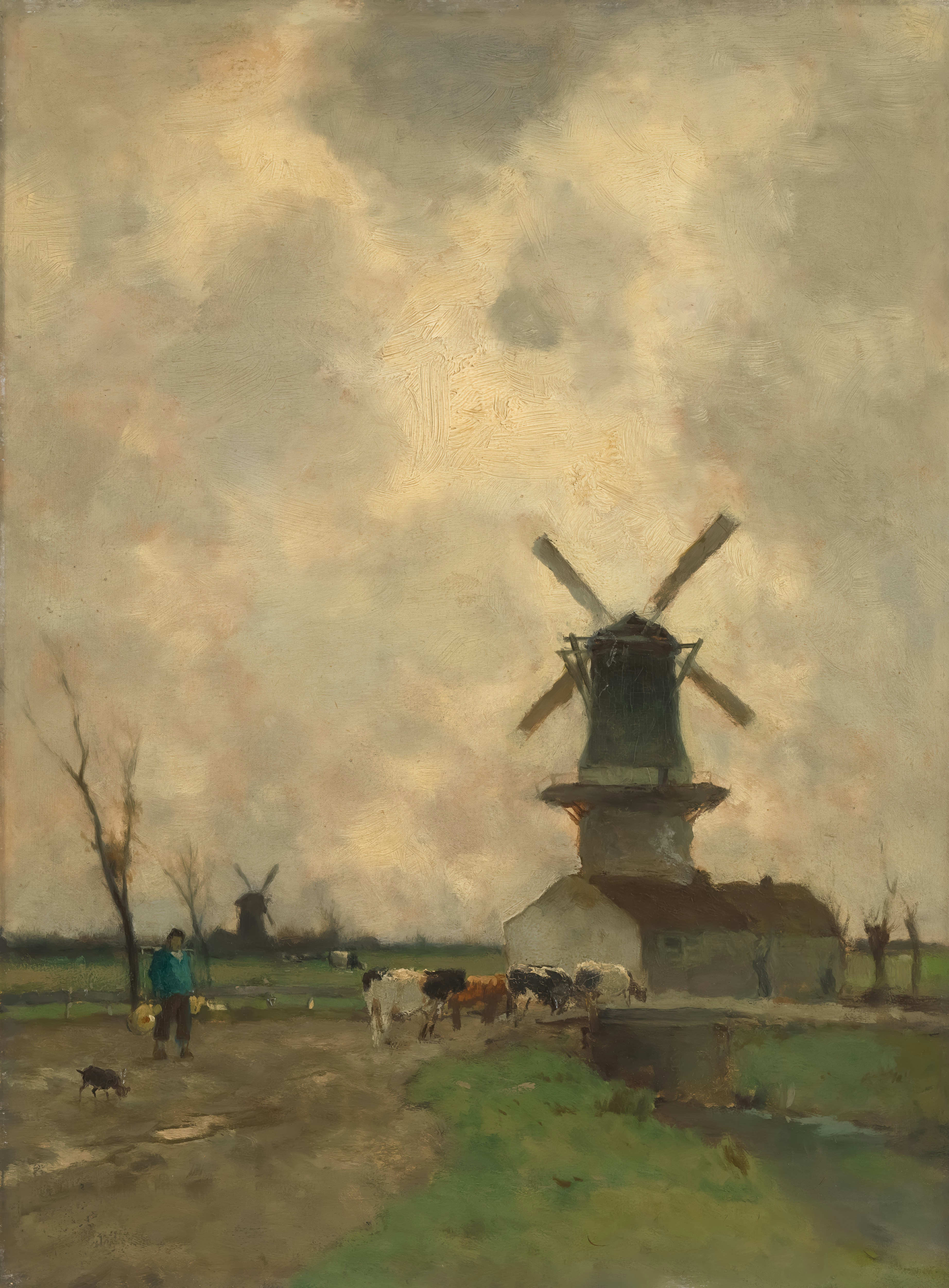 Title: The Mill Publisher: Rijksmuseum Date: 1870 - 1903 Providing institution: Rijksmuseum Aggregator: Rijksmuseum Providing Country: Netherlands Public Domain The Mill - Rijksmuseum, Netherlands - Public Domain.