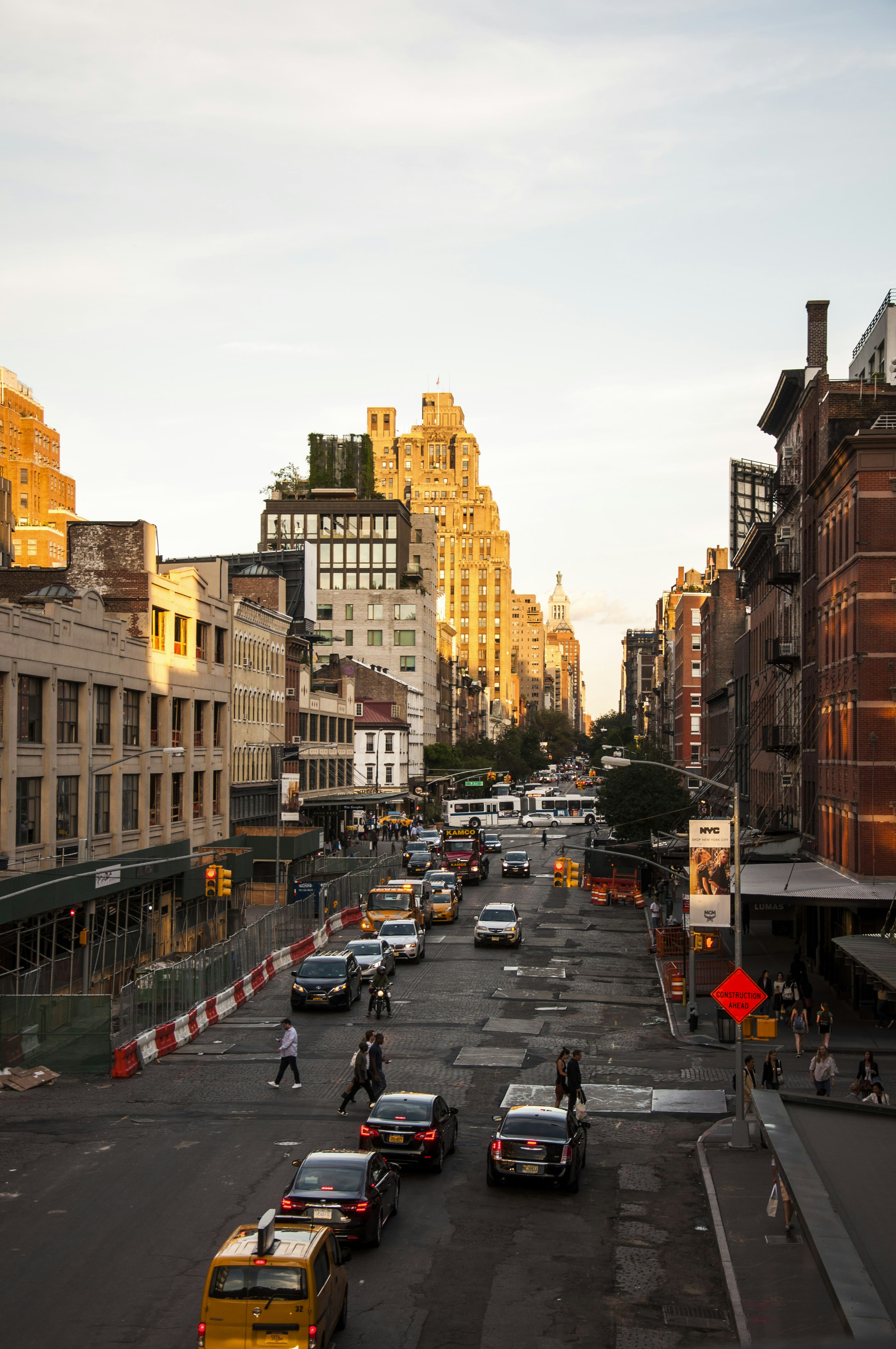 Urban Symphony at Dusk: A City Awakens