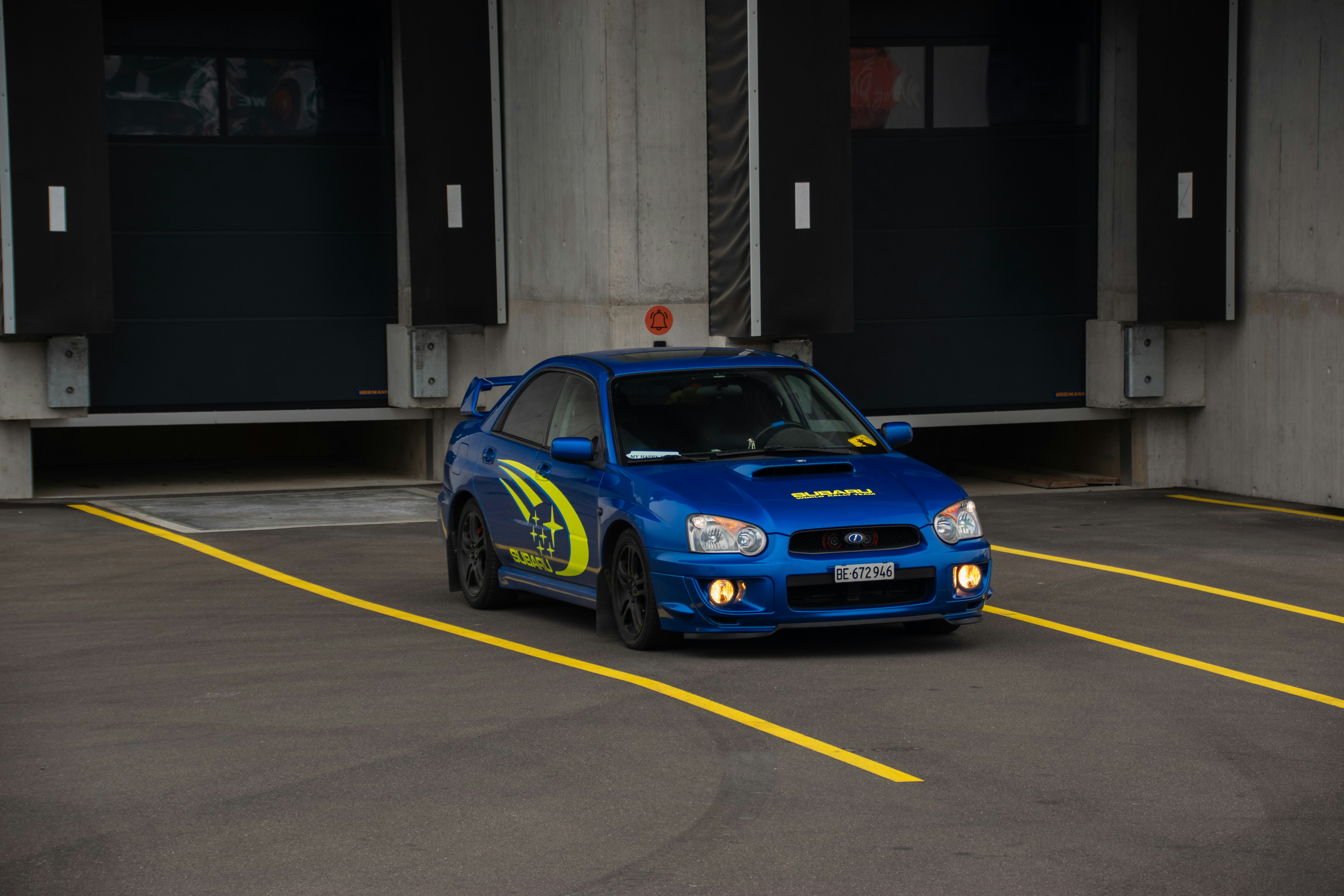 Urban Speedster: A Subaru's Bold Stance