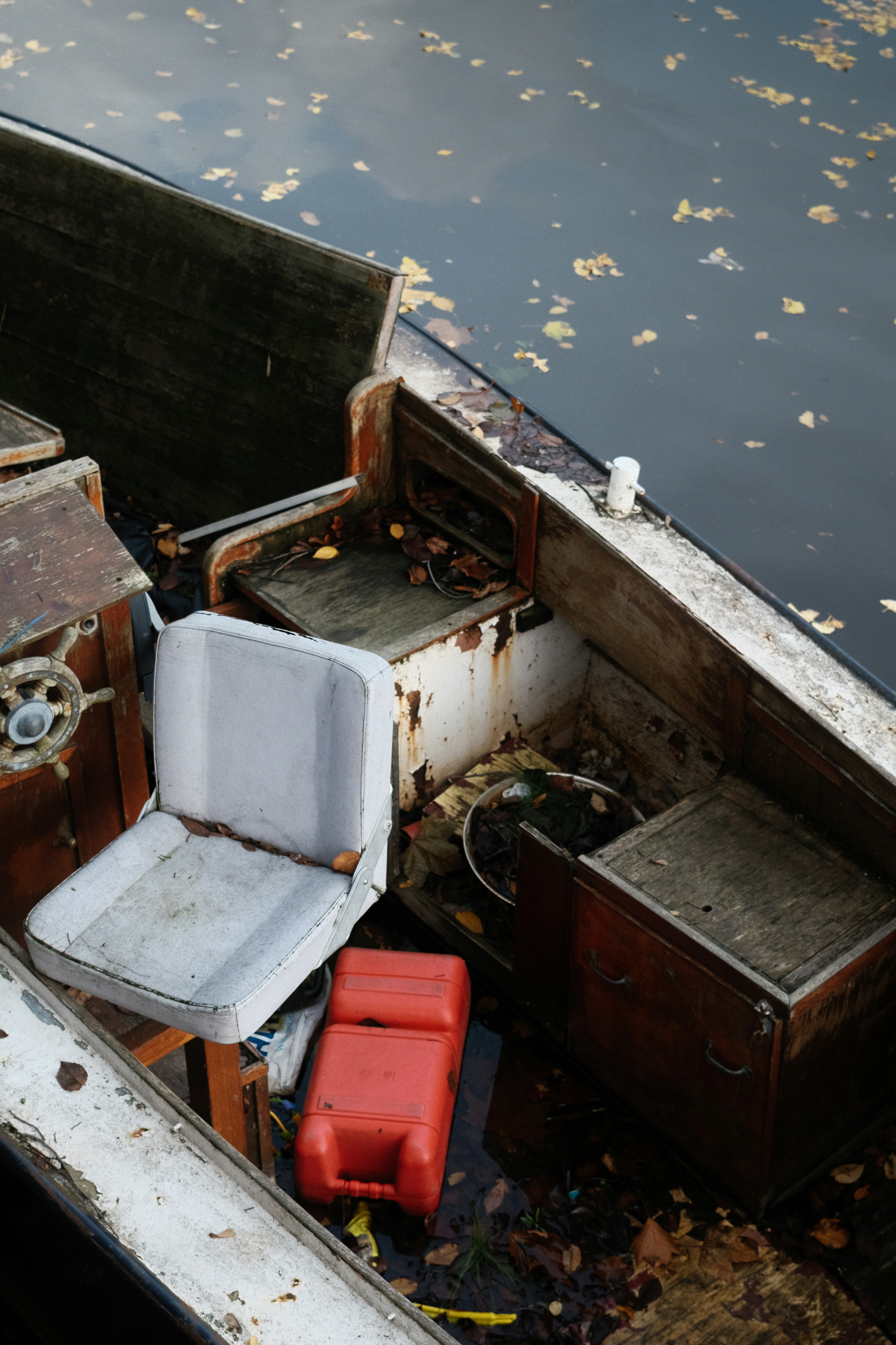 Echoes of Abandonment: A Boat's Silent Story