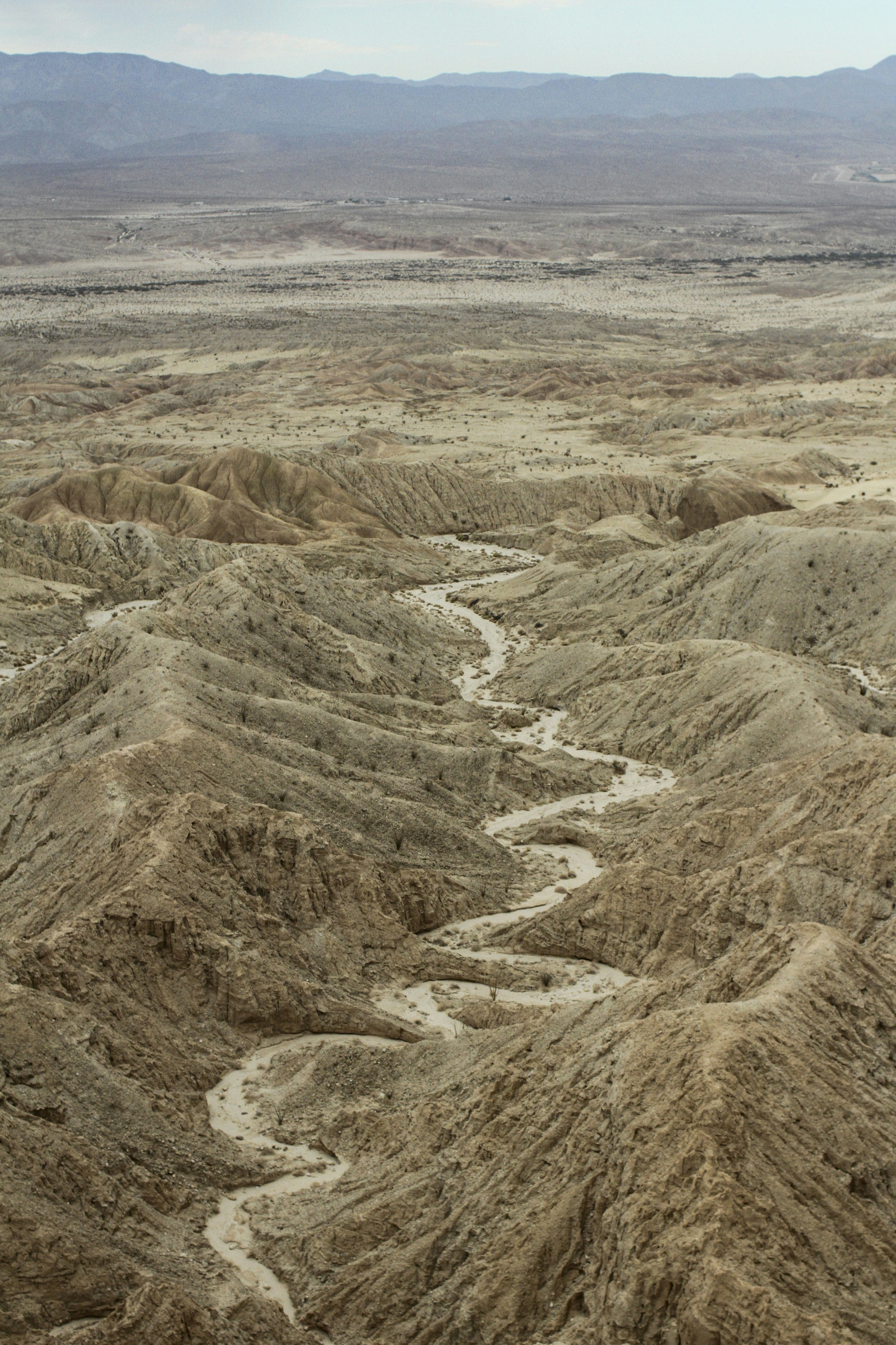 Winding Through the Arid Expanse