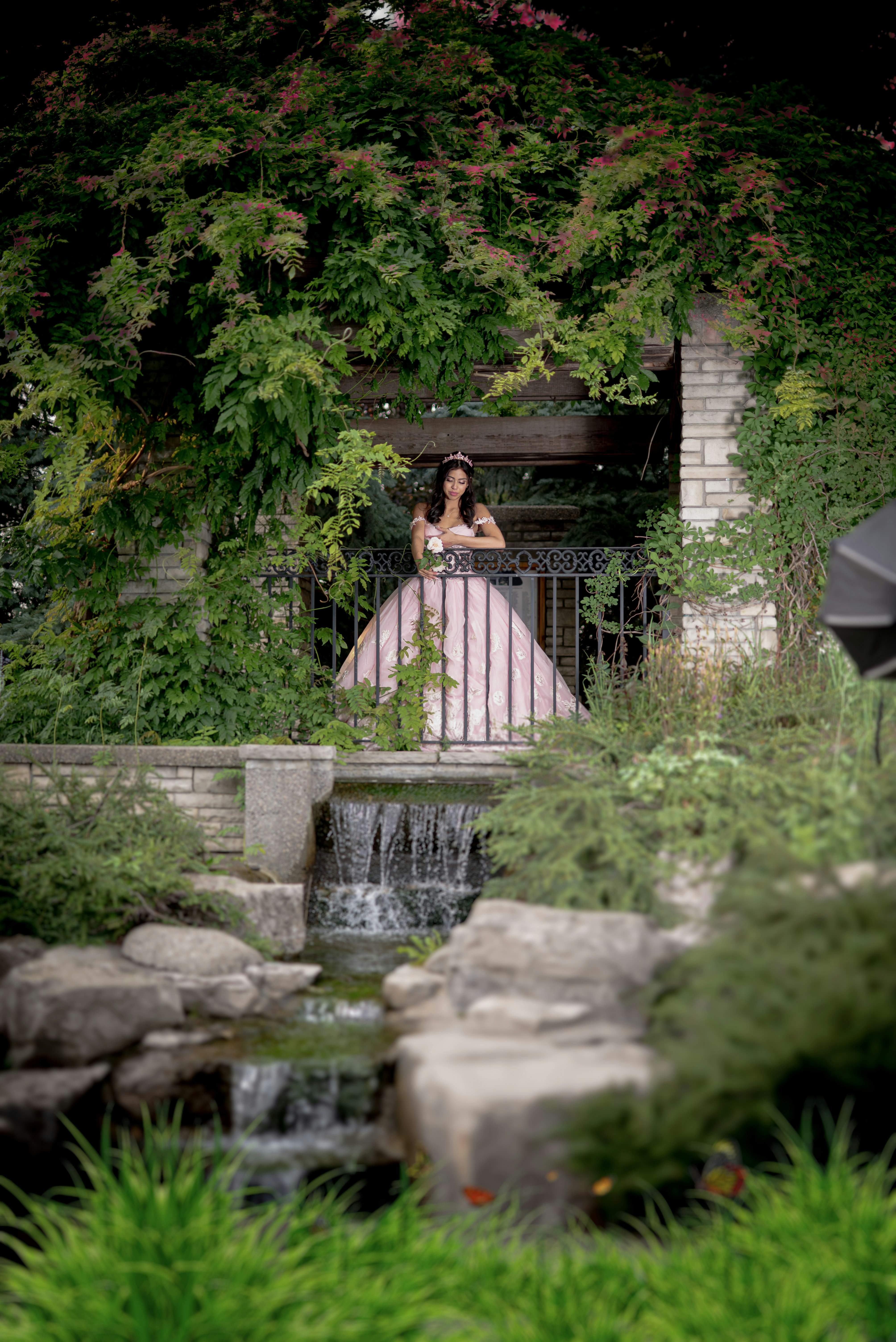Enchanted Elegance Amidst Nature's Embrace