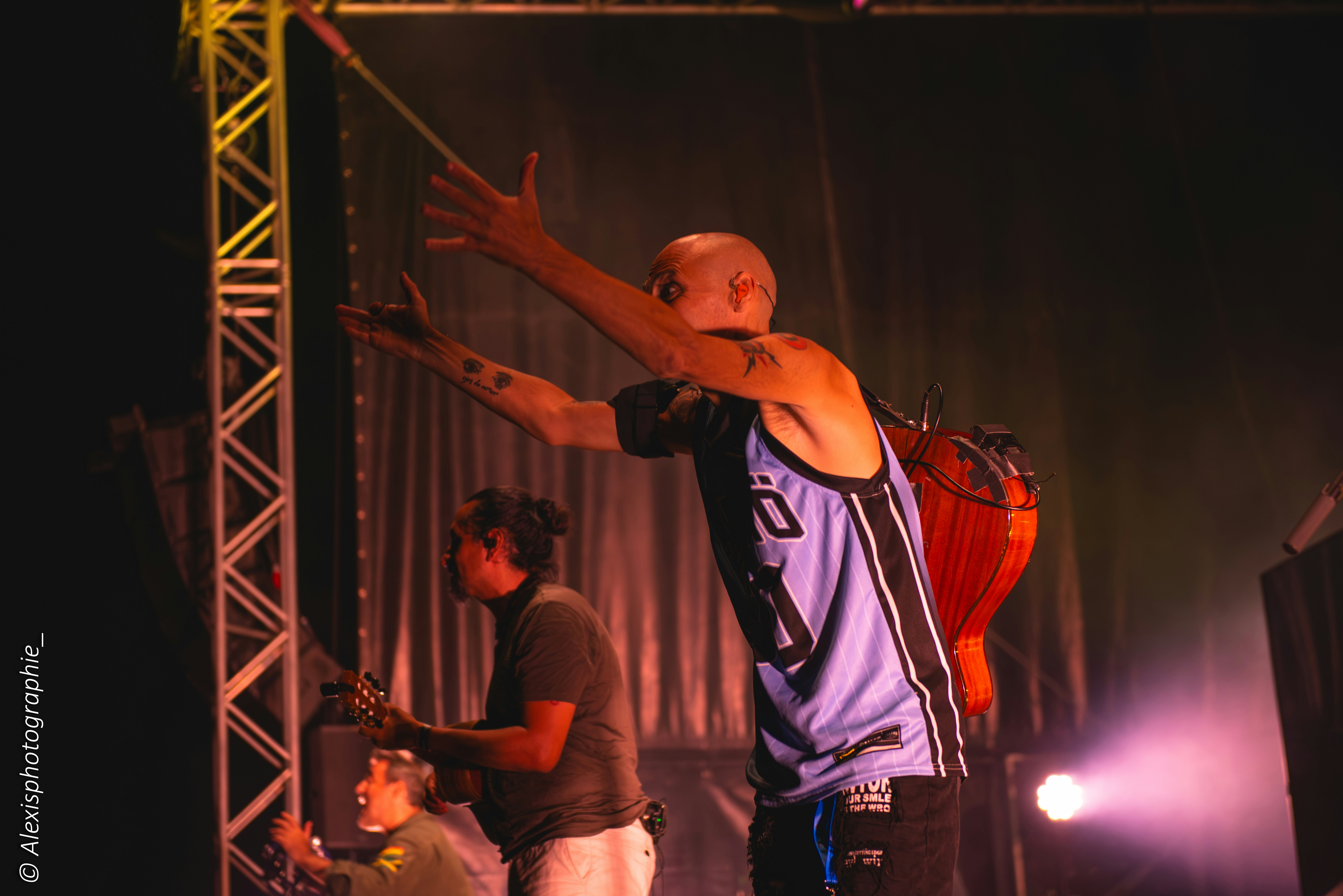 Rhythmic Expression Under Stage Lights