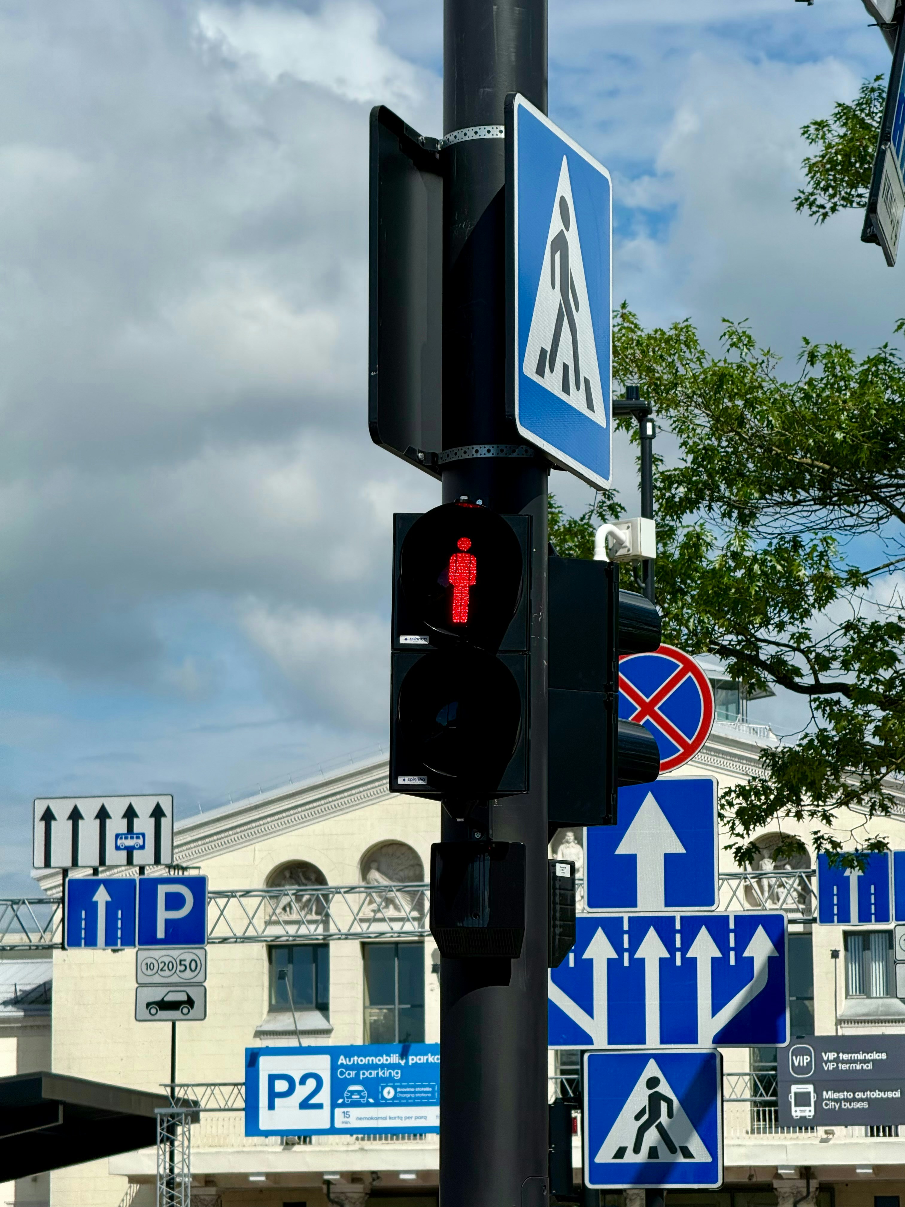 Urban Signage Symphony: A Dance of Directions