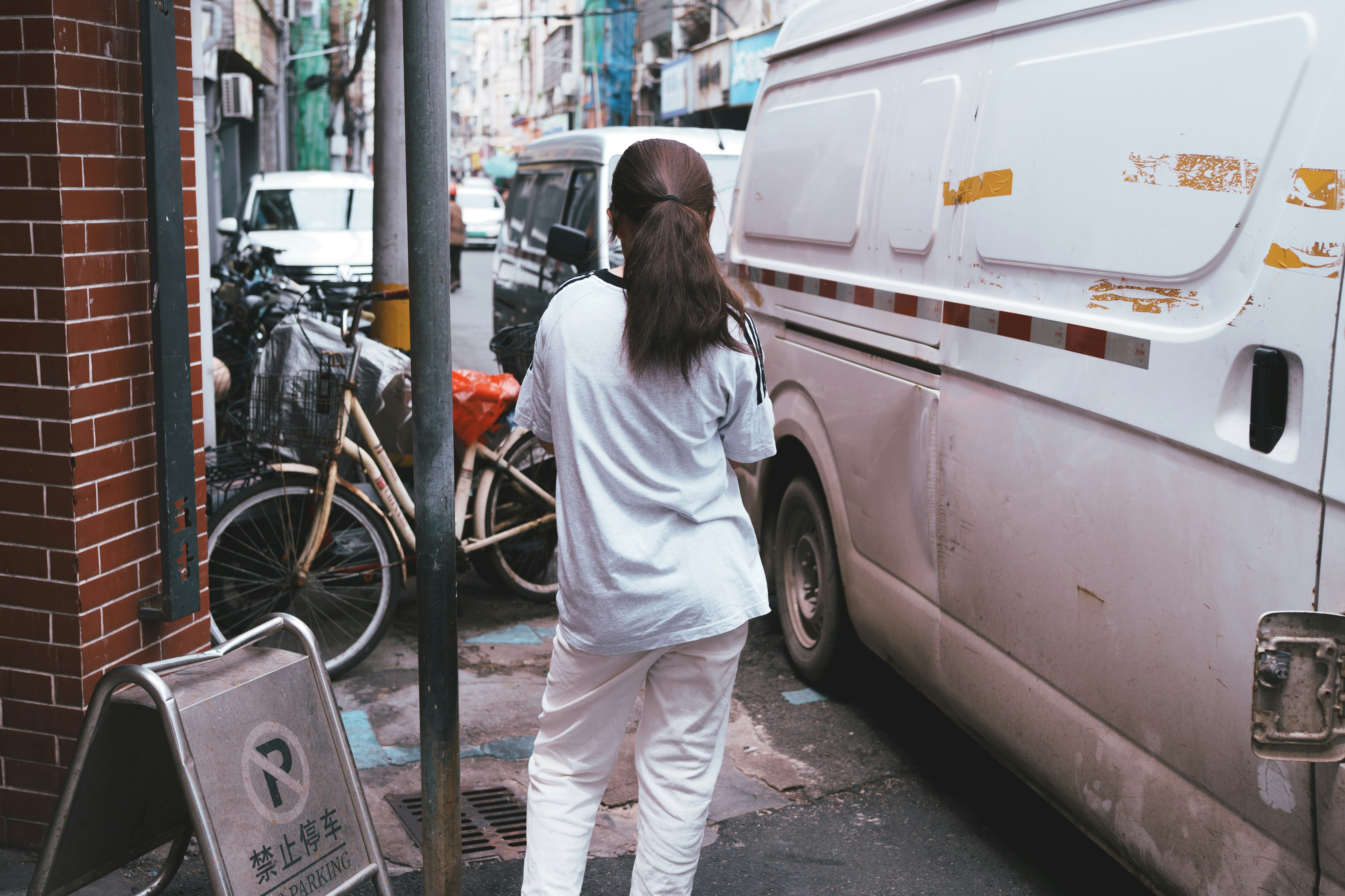 Urban Reverie: A Moment in Motion