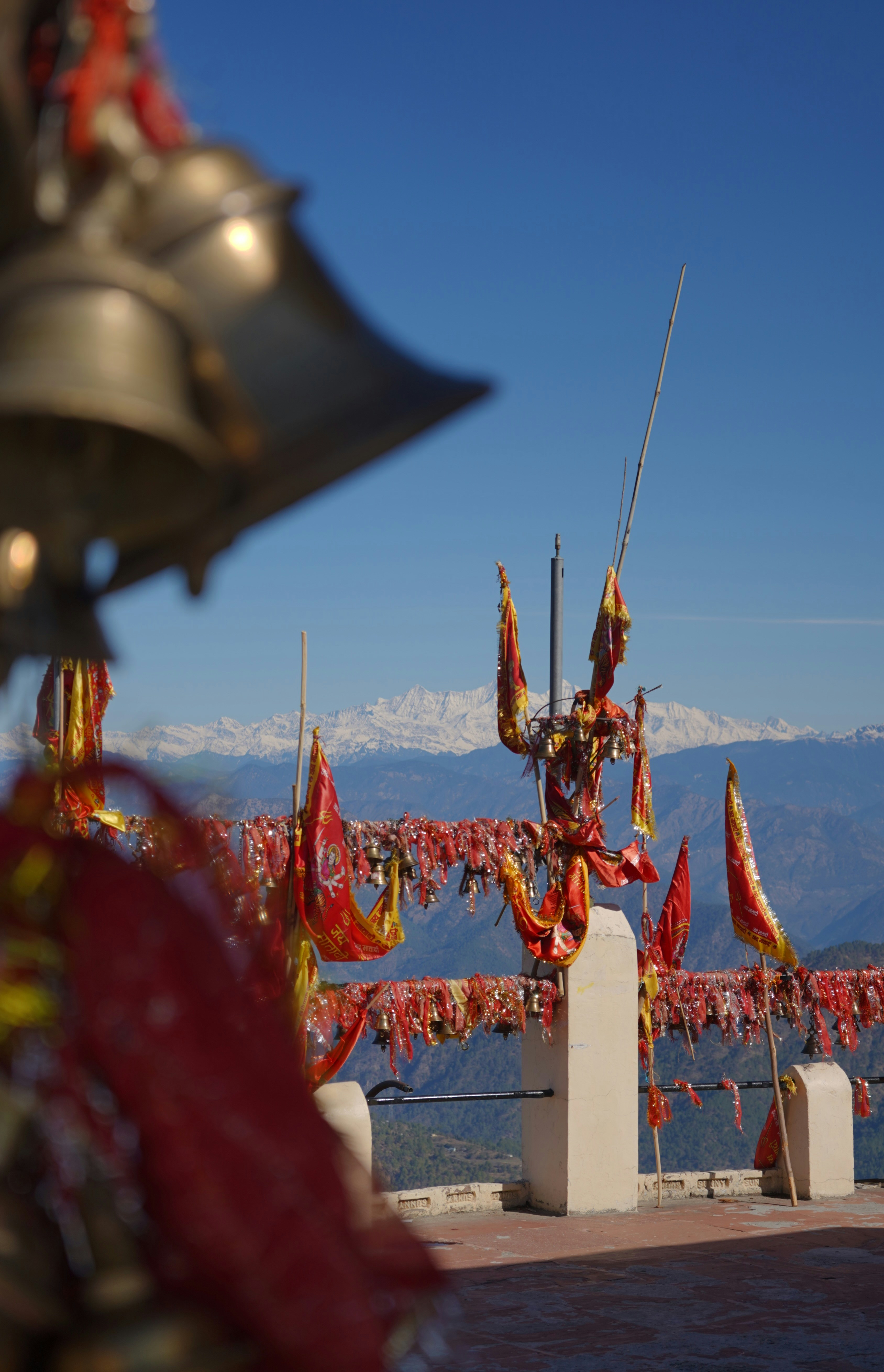 Whispers of Tradition Against Majestic Peaks