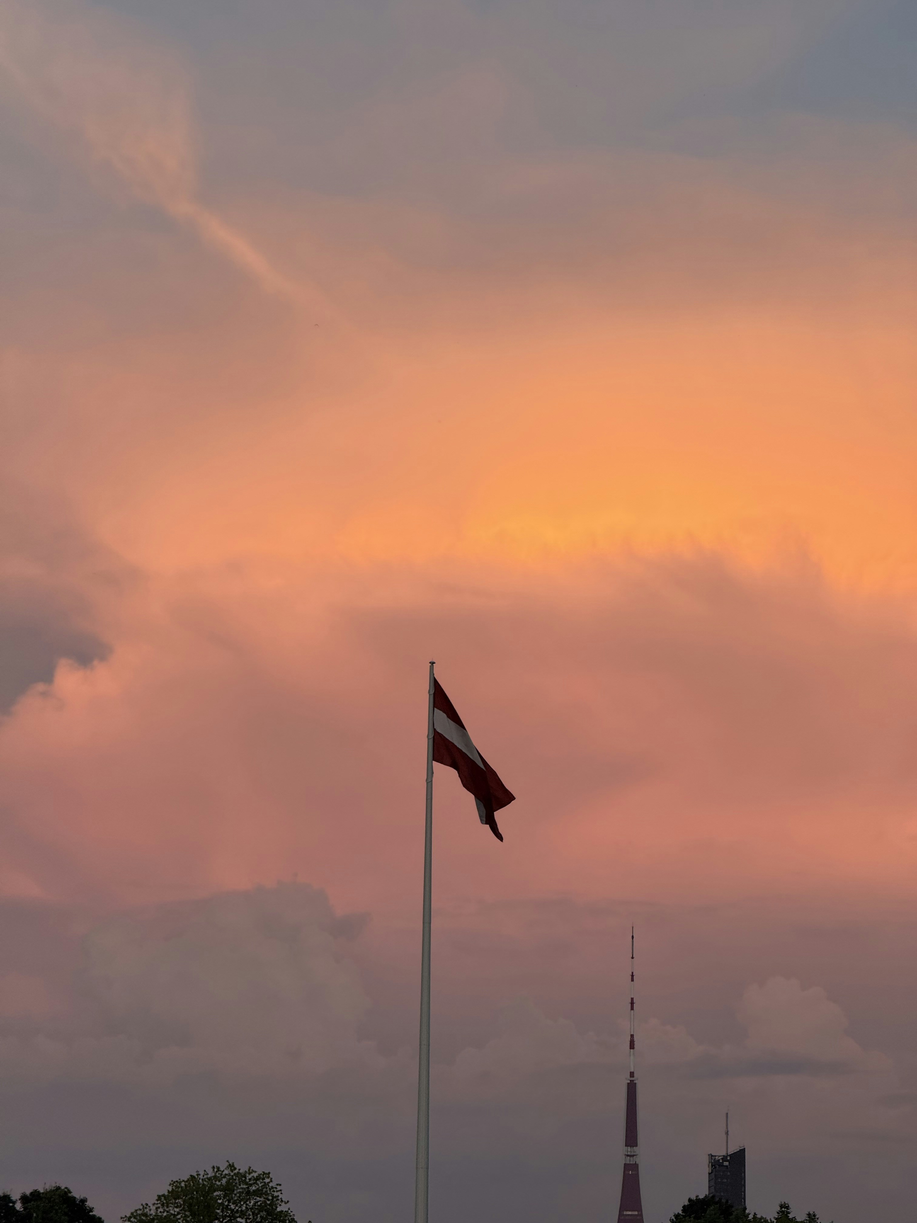 Whispers of Dusk: A Flag's Soliloquy
