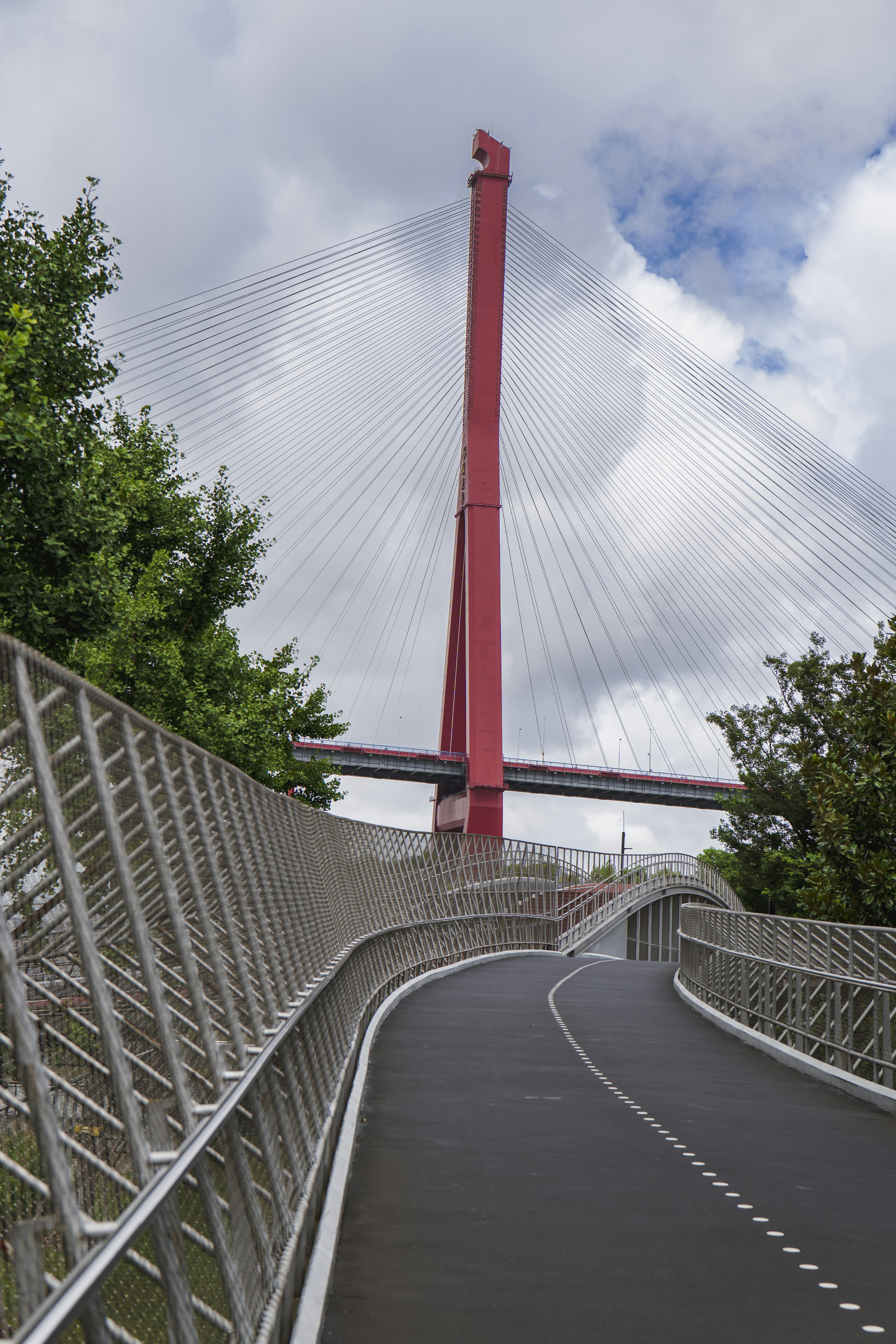 Architectural Elegance: The Bridge's Embrace