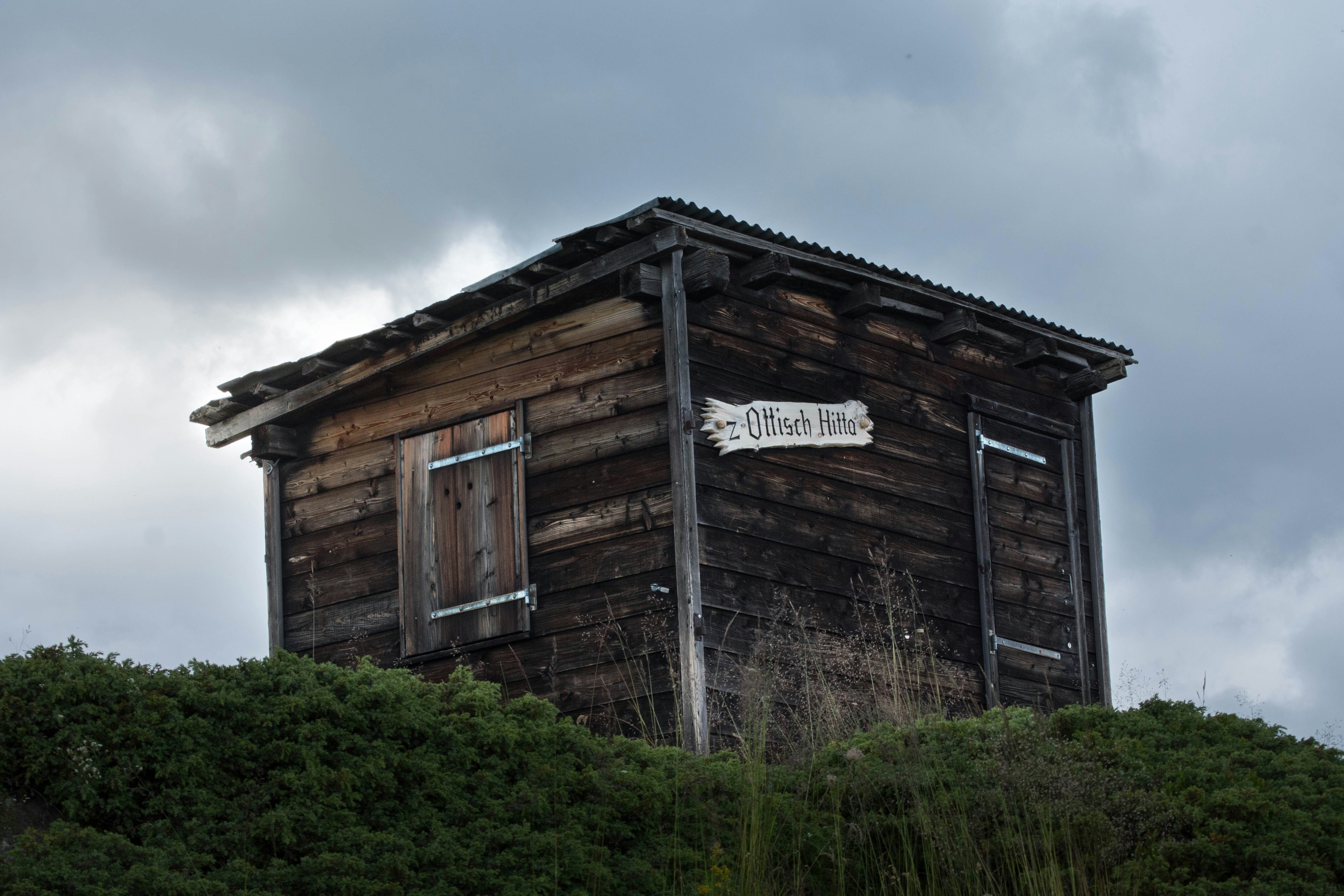 Whispers of the Weathered Cabin