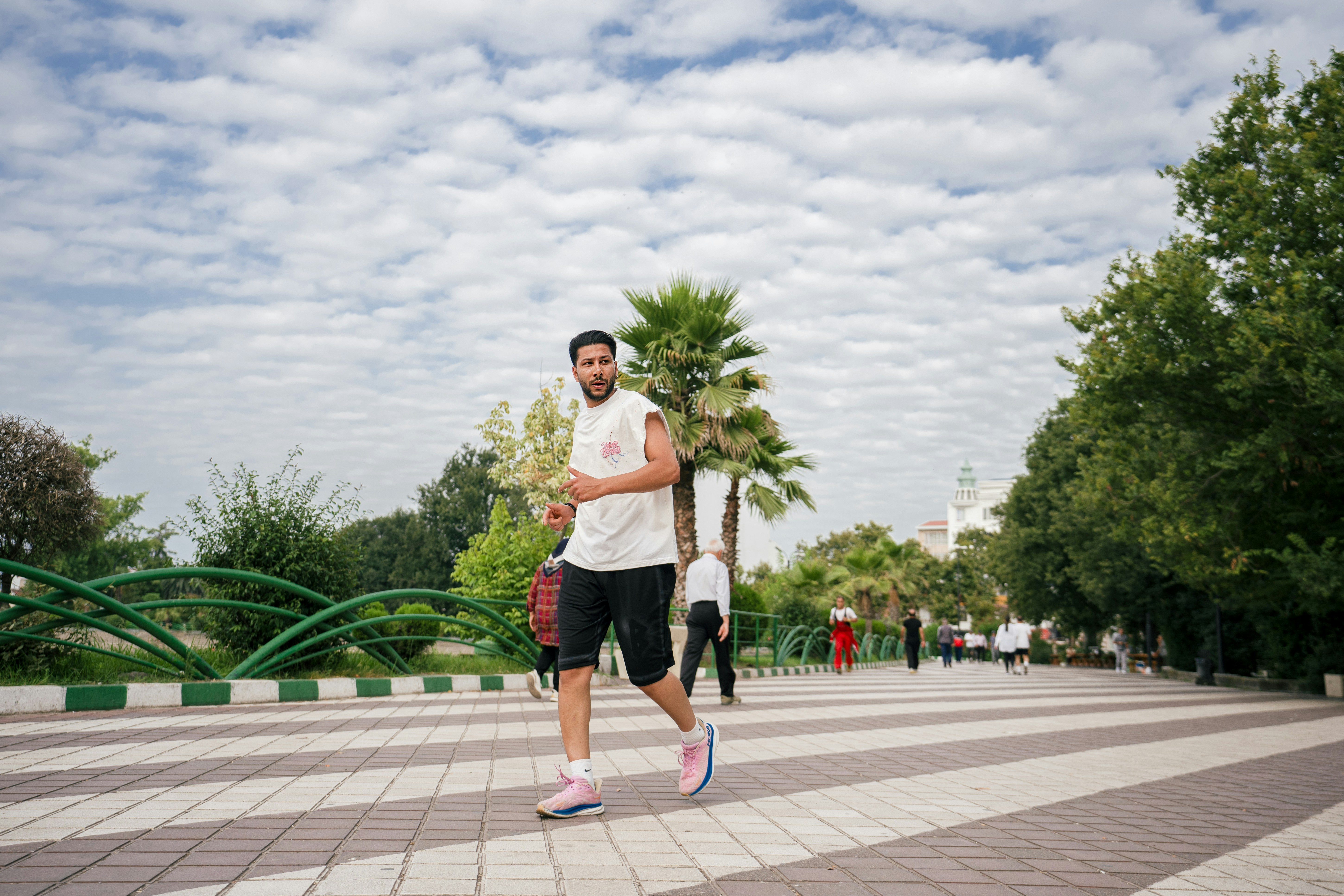 Urban Motion: A Run Through Nature's Embrace