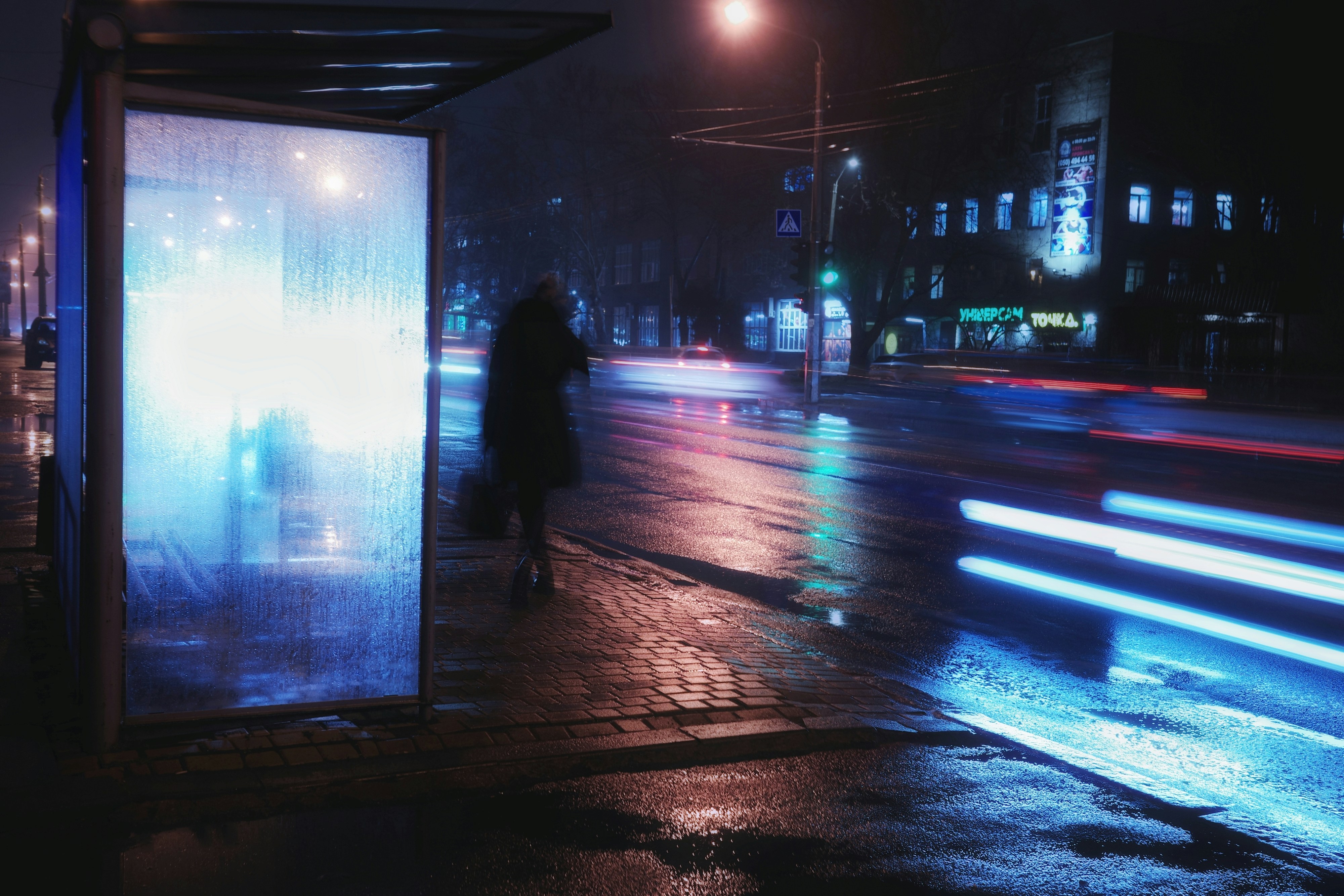 Urban Symphony: The Dance of Light and Shadow