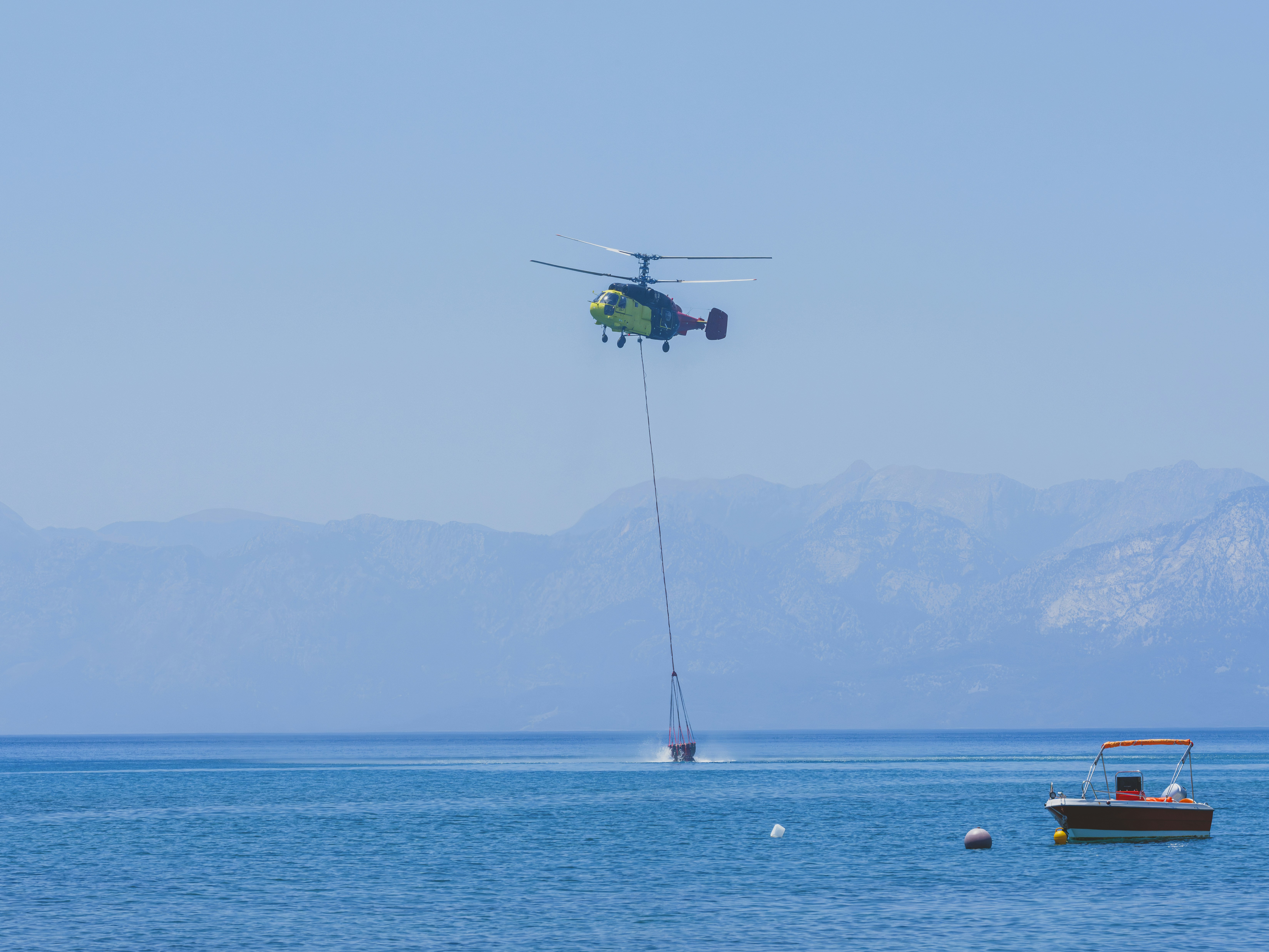 Aerial Rescue in Action: The Lifeline from Above