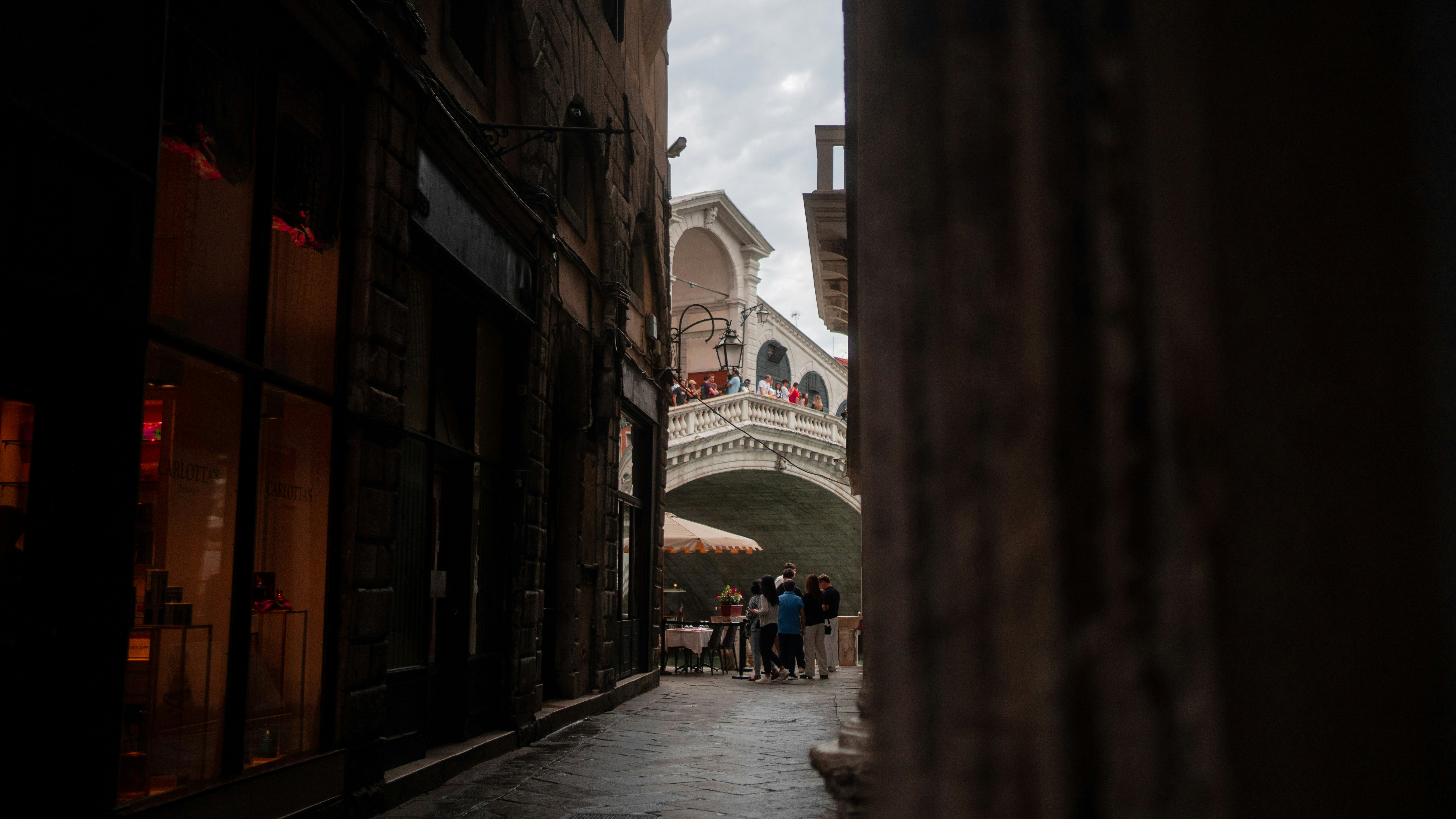 Whispers of the Venetian Alleyway