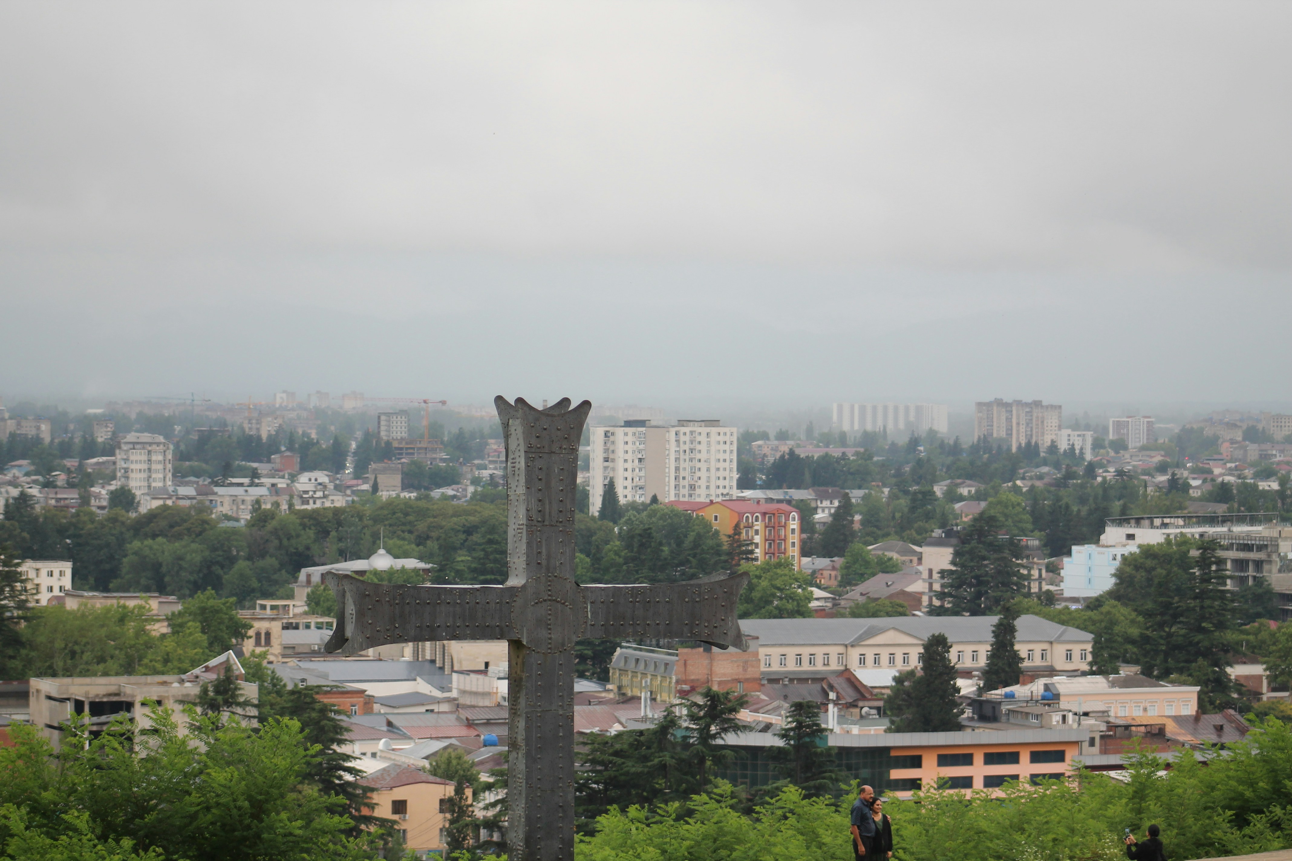 Silent Sentinel Over the Cityscape