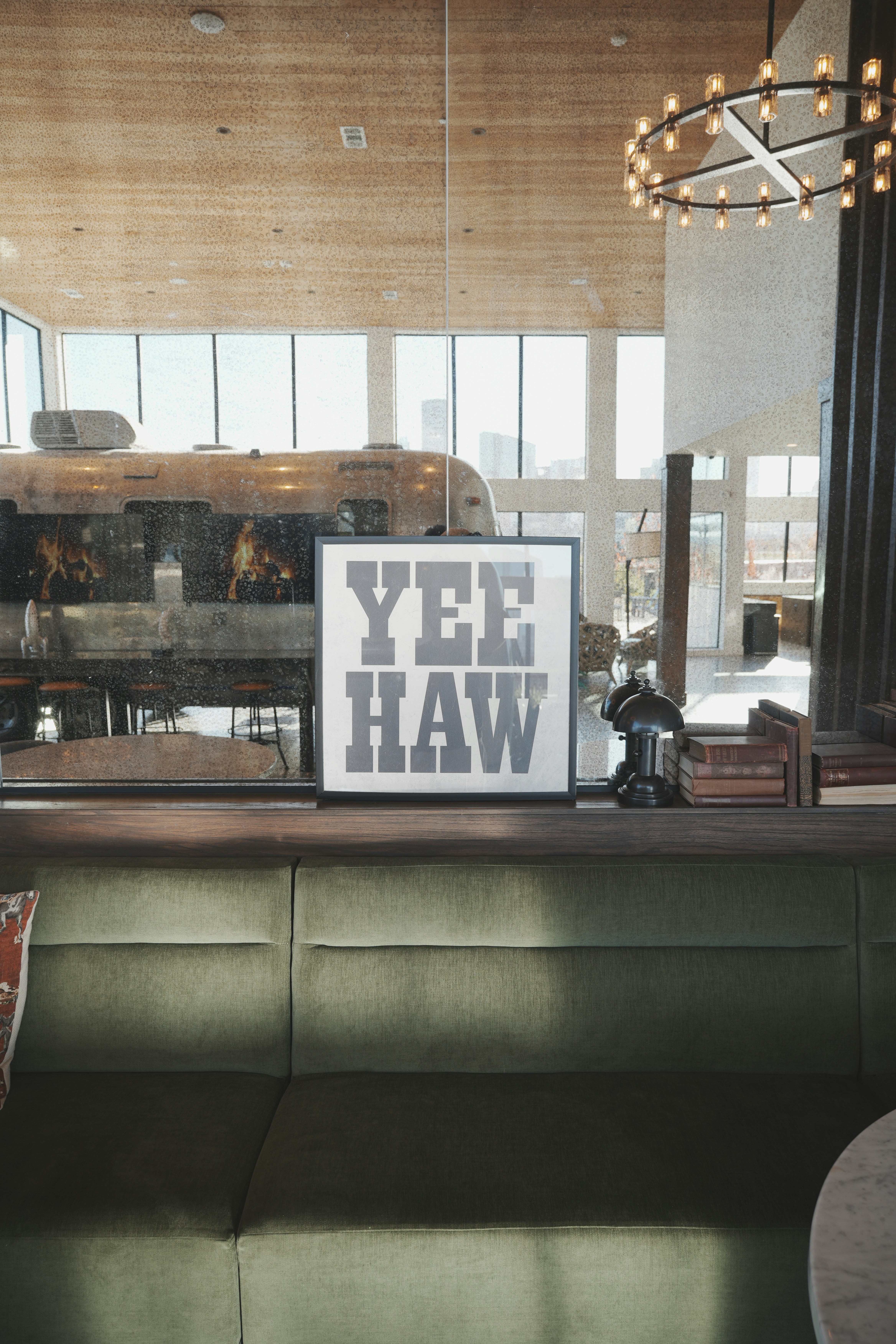 YEEHAW Framed in Morning Light: A Minimalist Café Moment