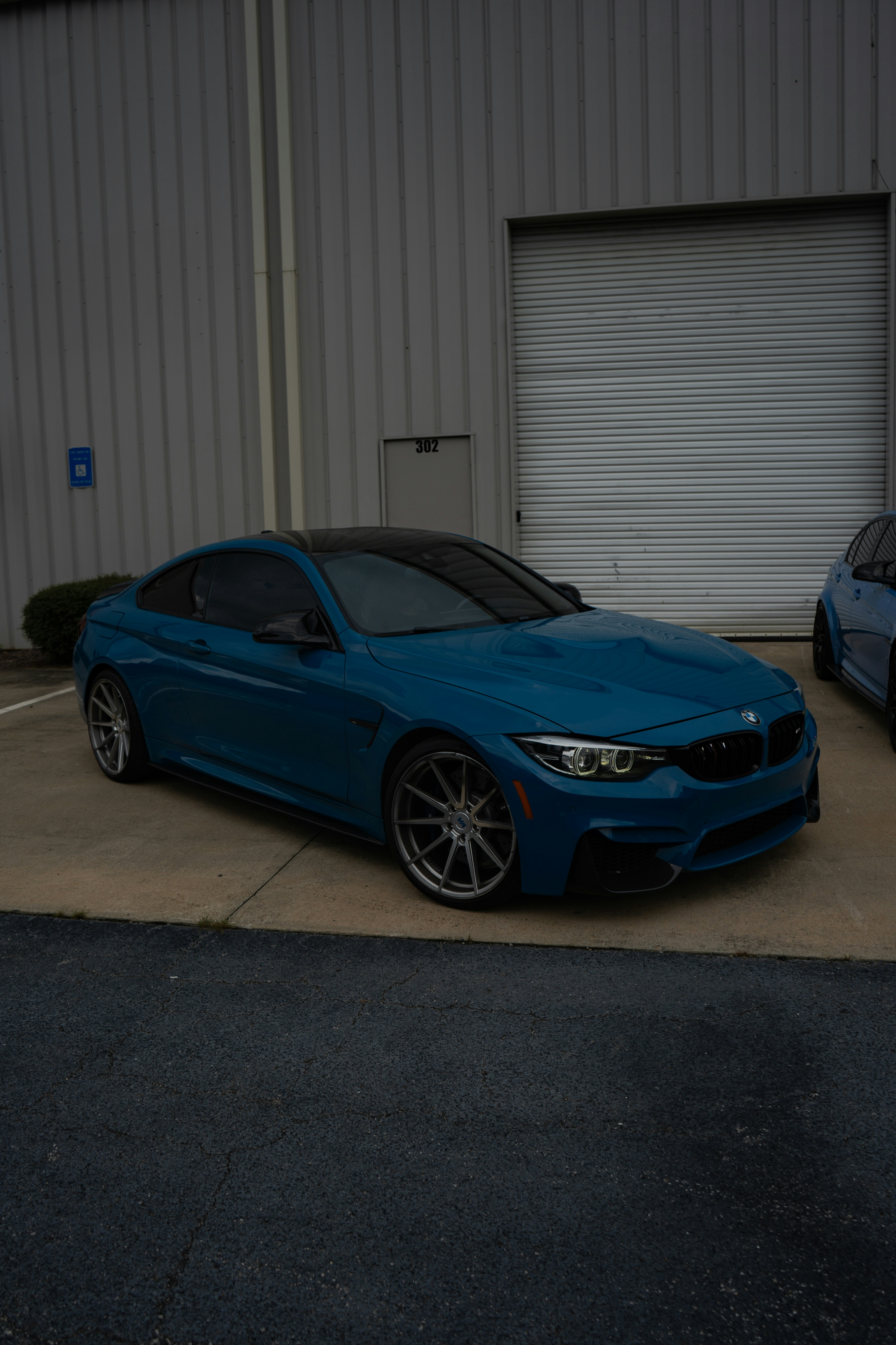 Aqua Elegance: The BMW in Urban Serenity