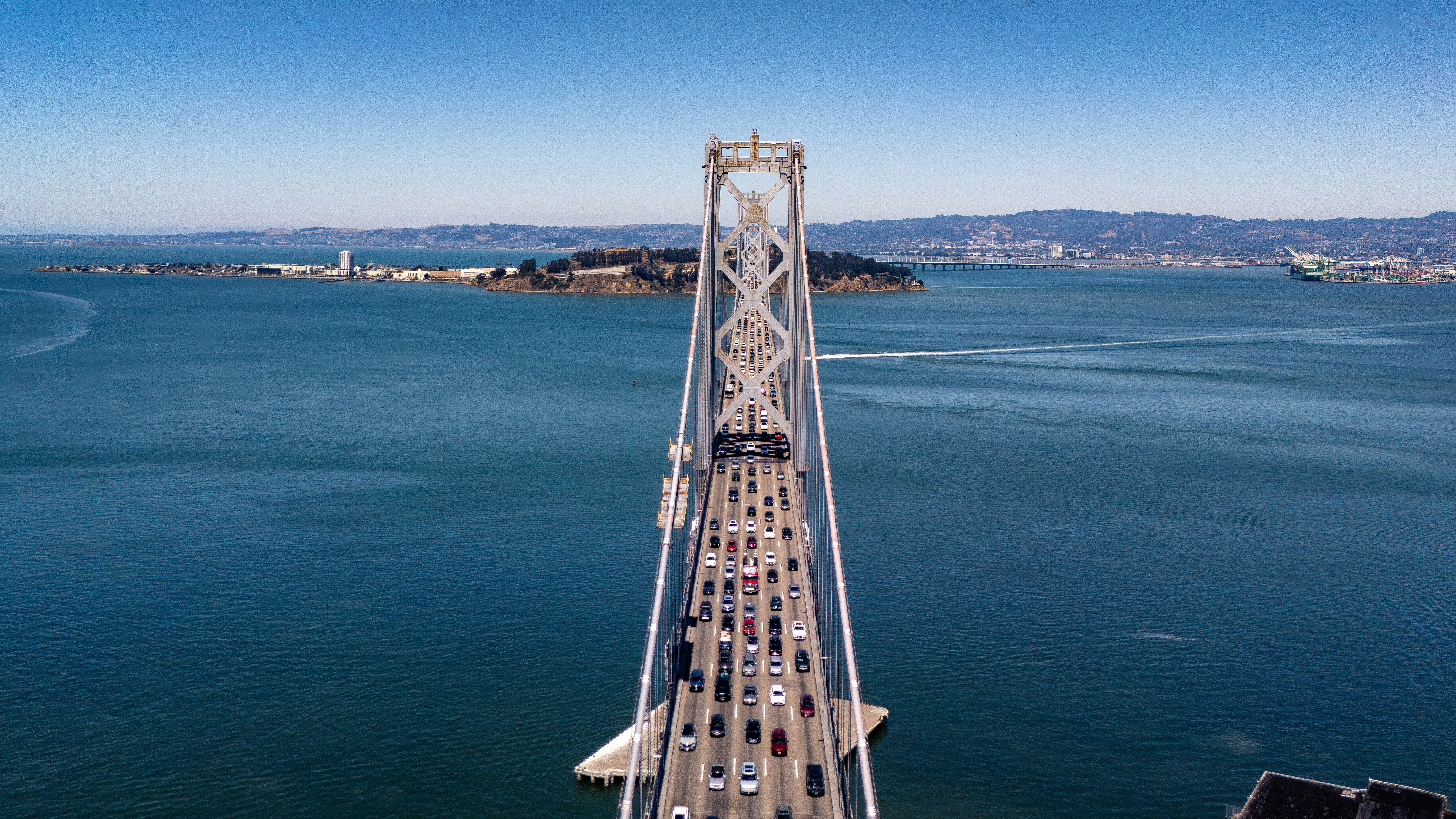 Suspended Between Land and Sea: The Bridge's Journey