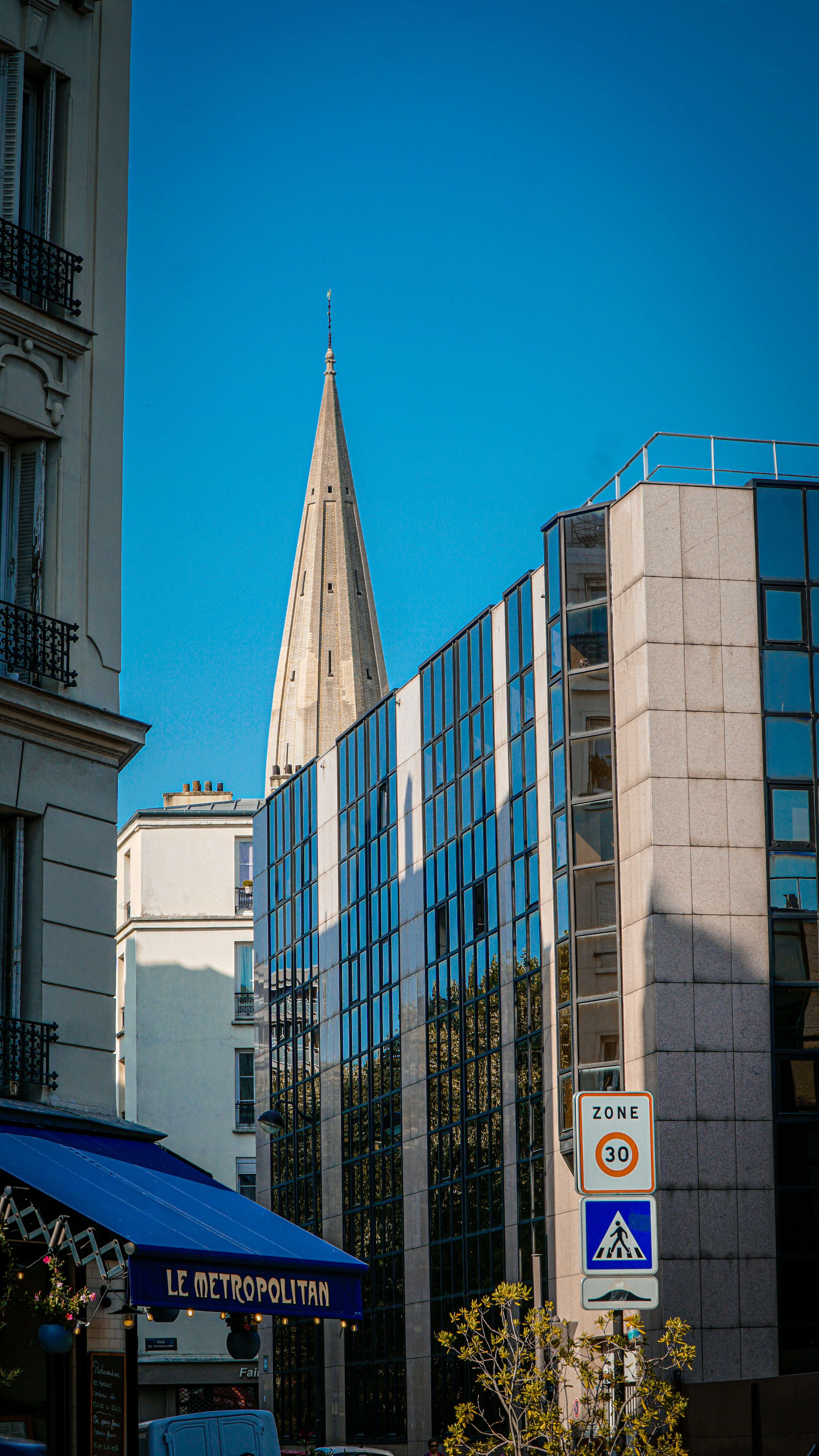 Urban Harmony: A Towering Contrast