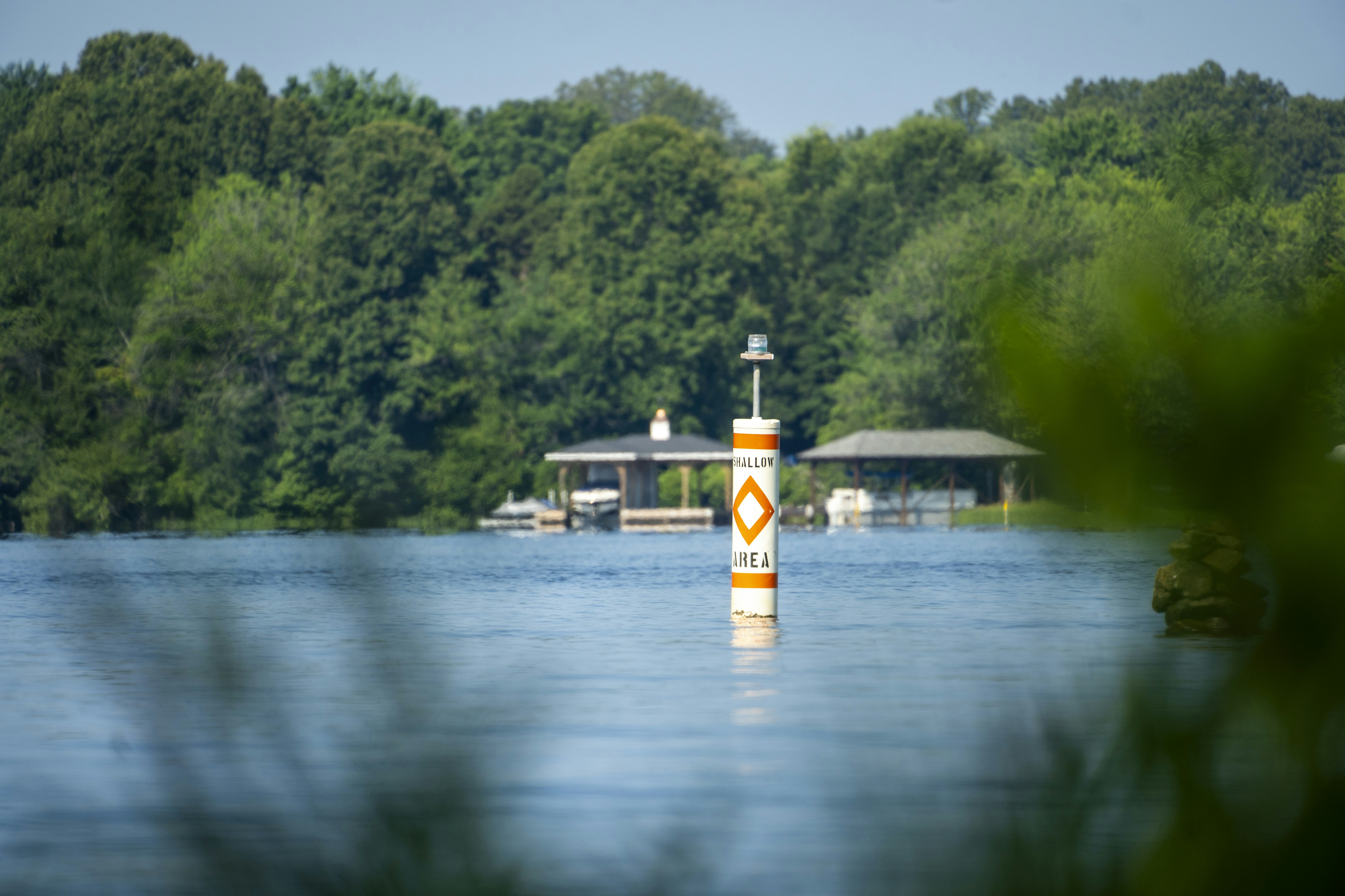 Luminous Beacon Amidst Tranquil Waters