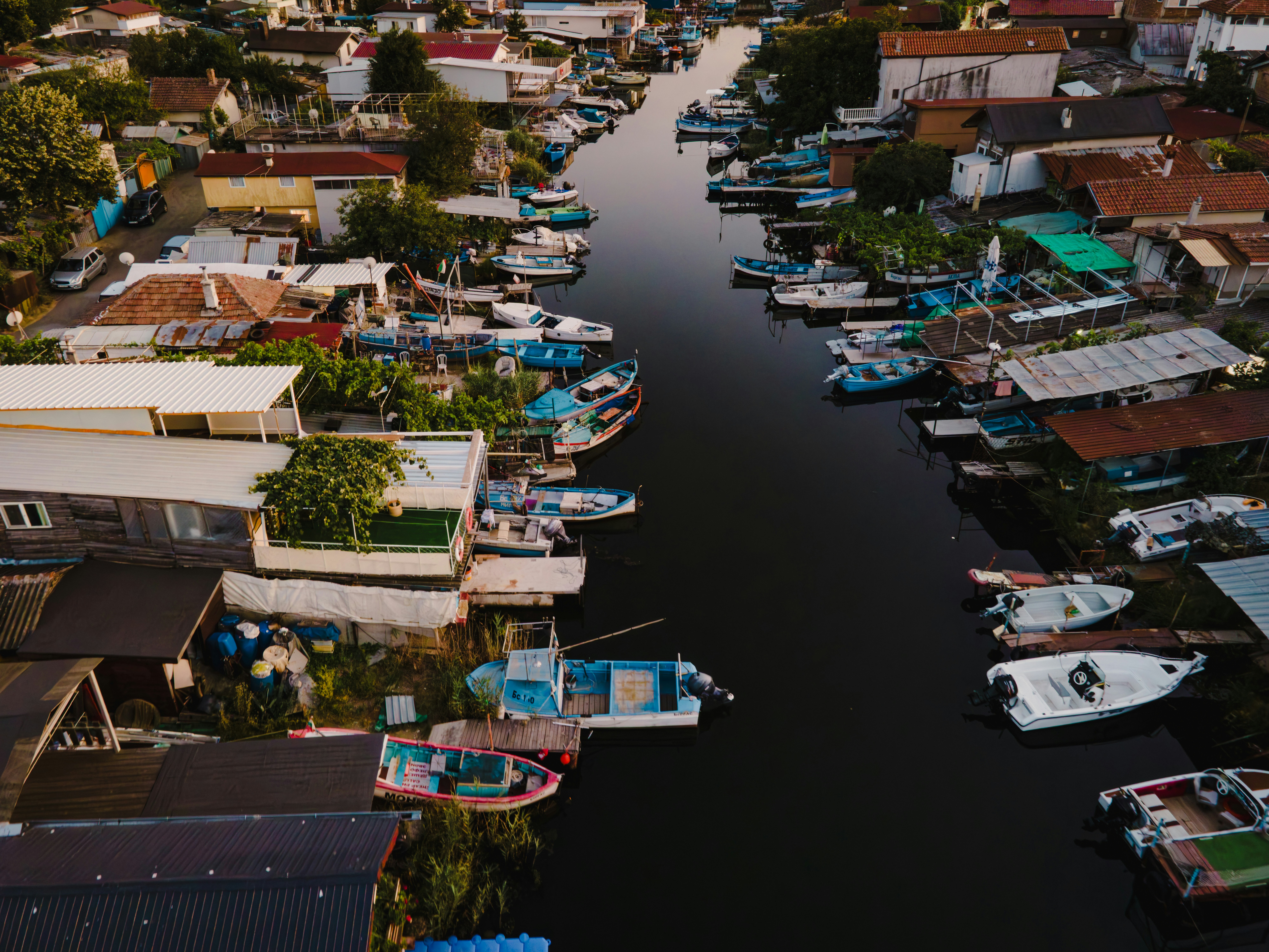 Canal Veins: Aerial Portrait of a Floating Village
