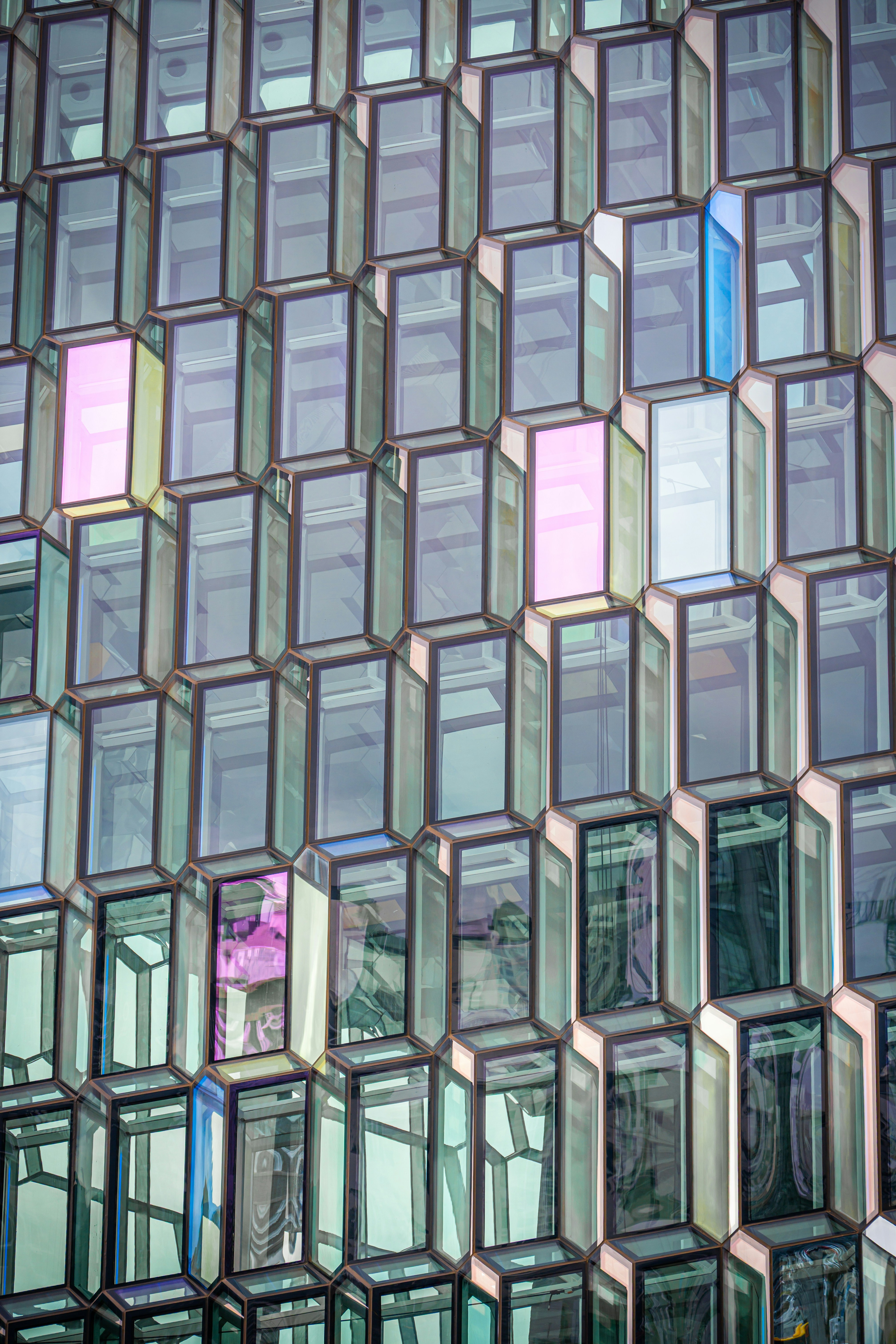Reflections of Modernity: A Glass Mosaic