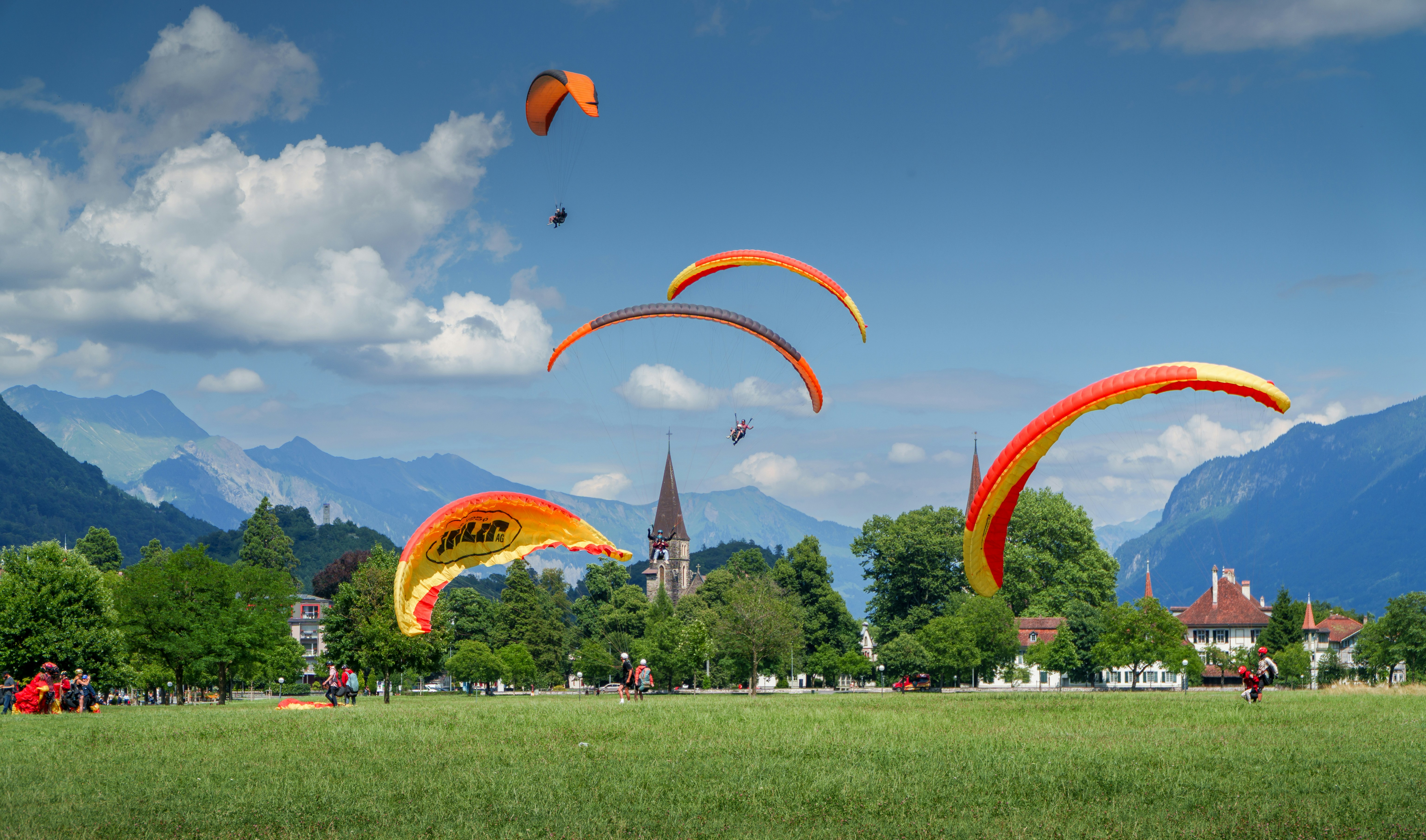 Soaring Colors Above Alpine Meadows