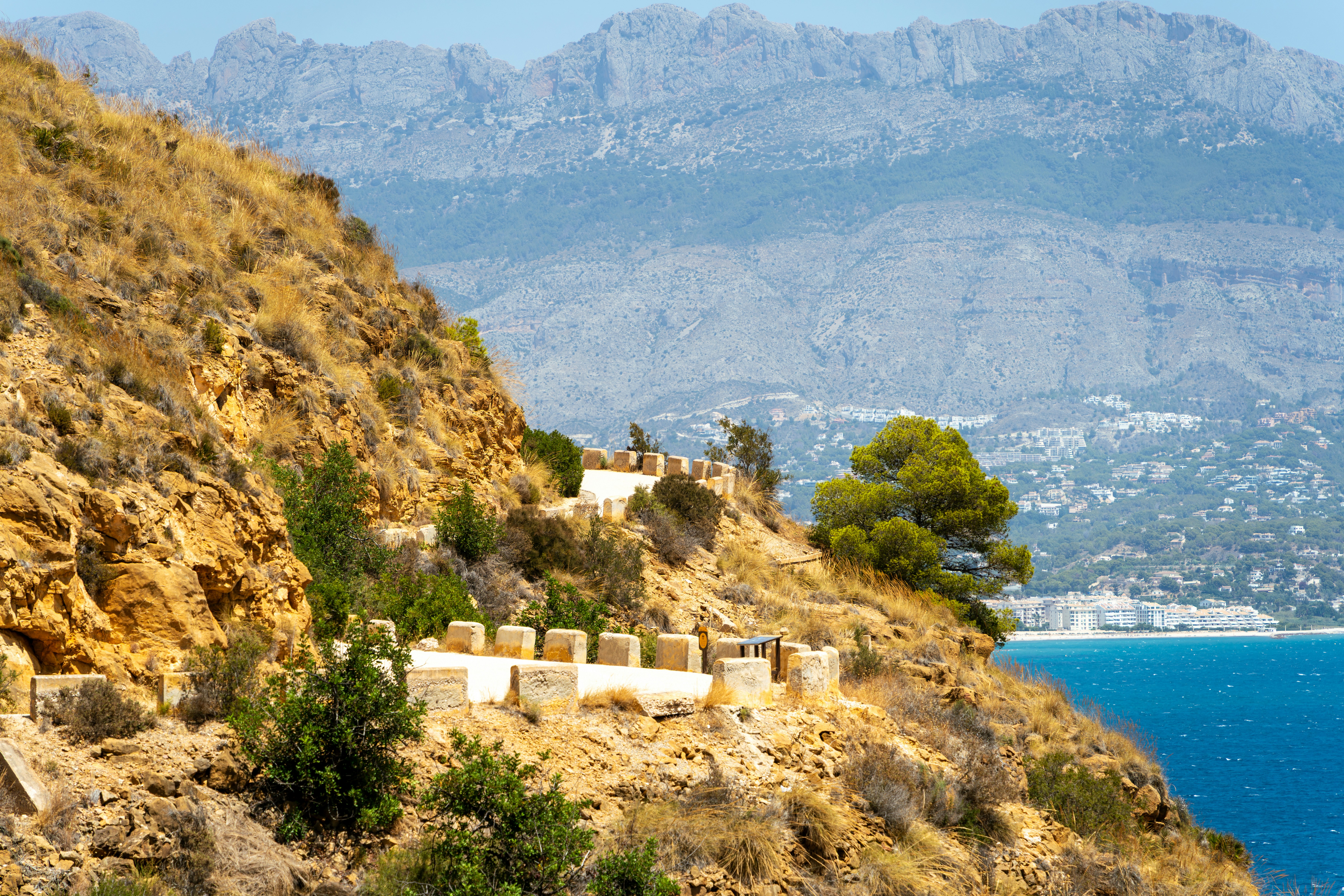 Coastal Serenity: The Embrace of Land and Sea