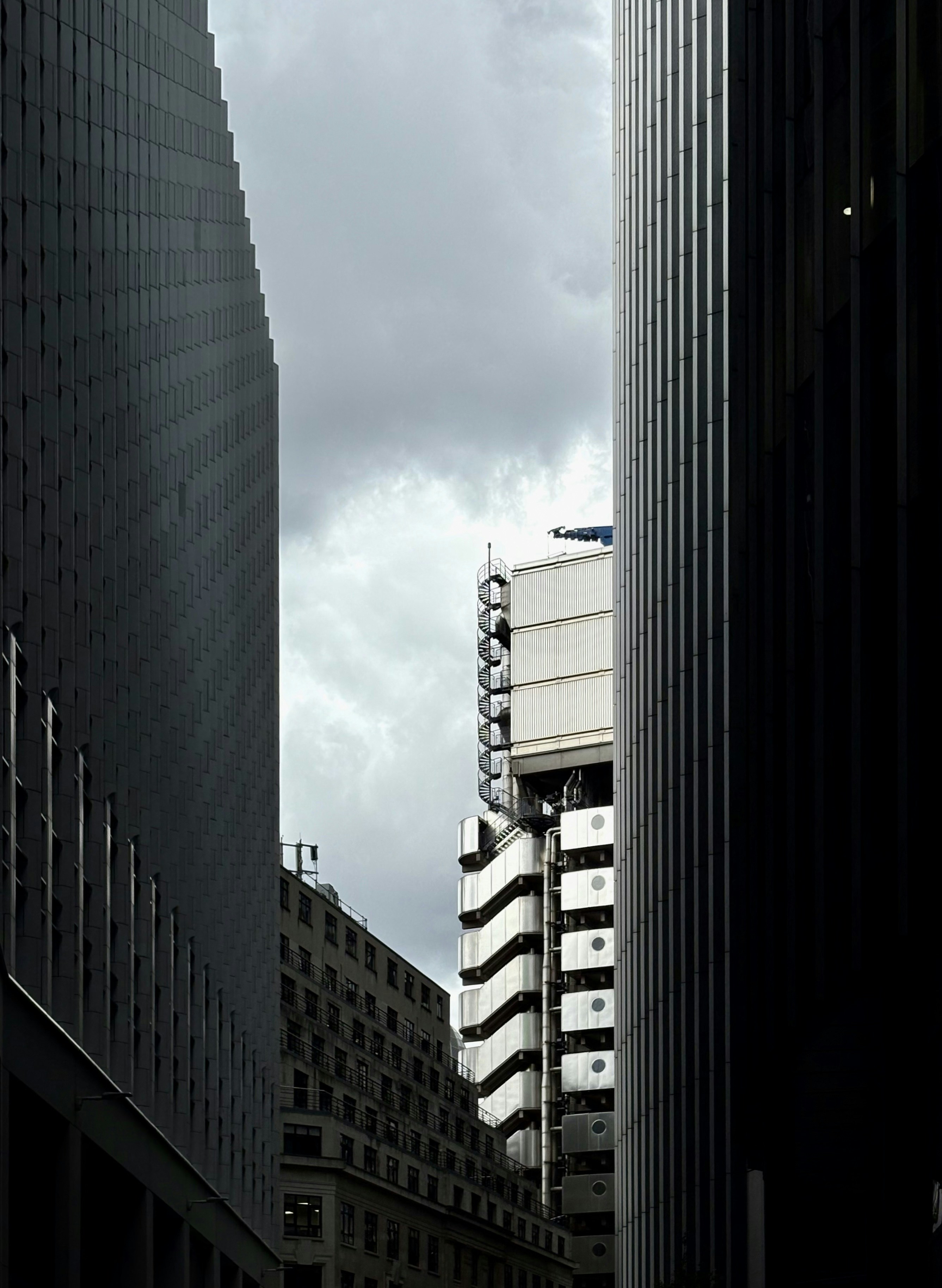 Urban Geometry: A Glimpse Through Steel and Sky