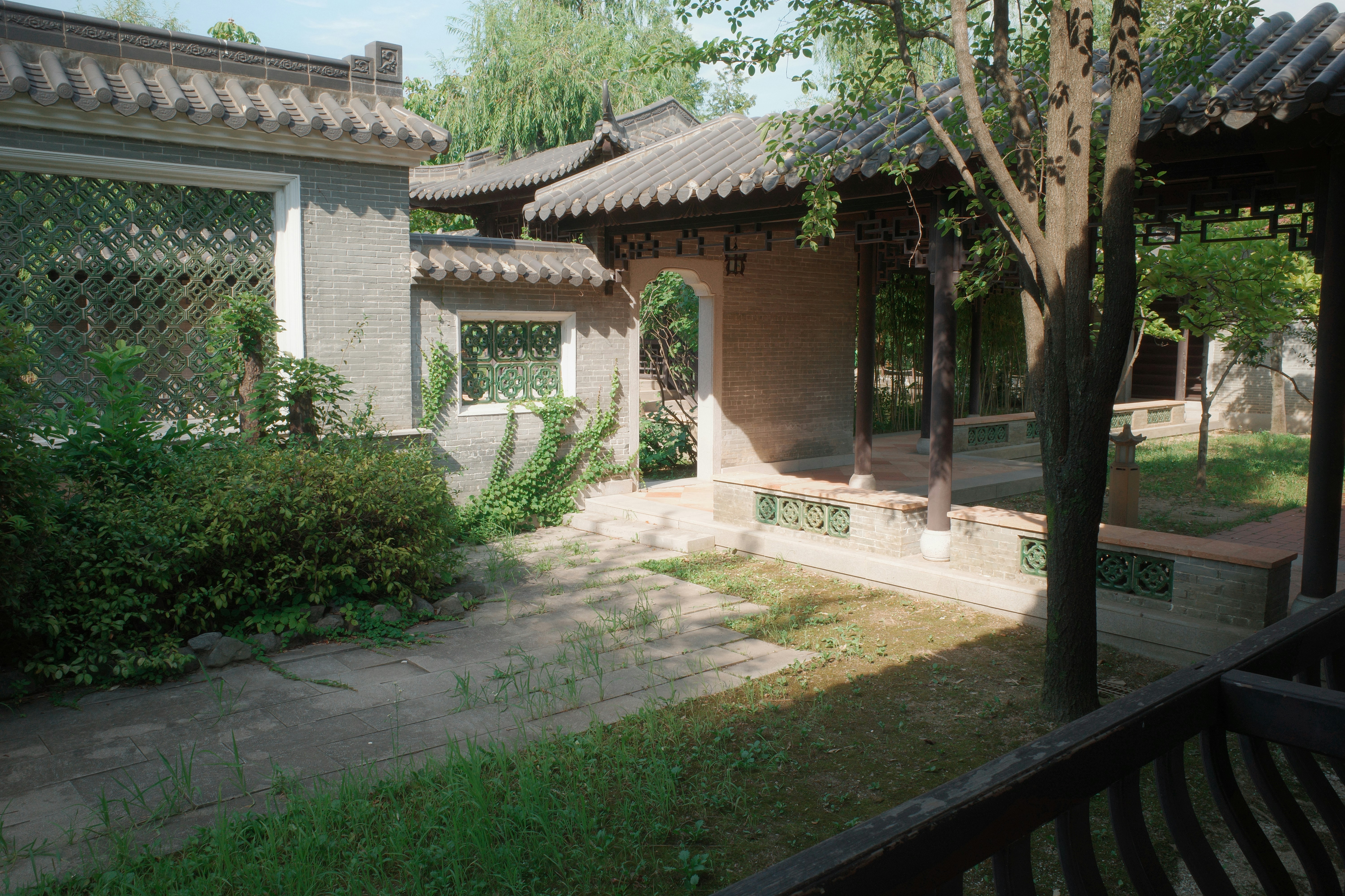 Whispers of Tranquility in a Hidden Courtyard