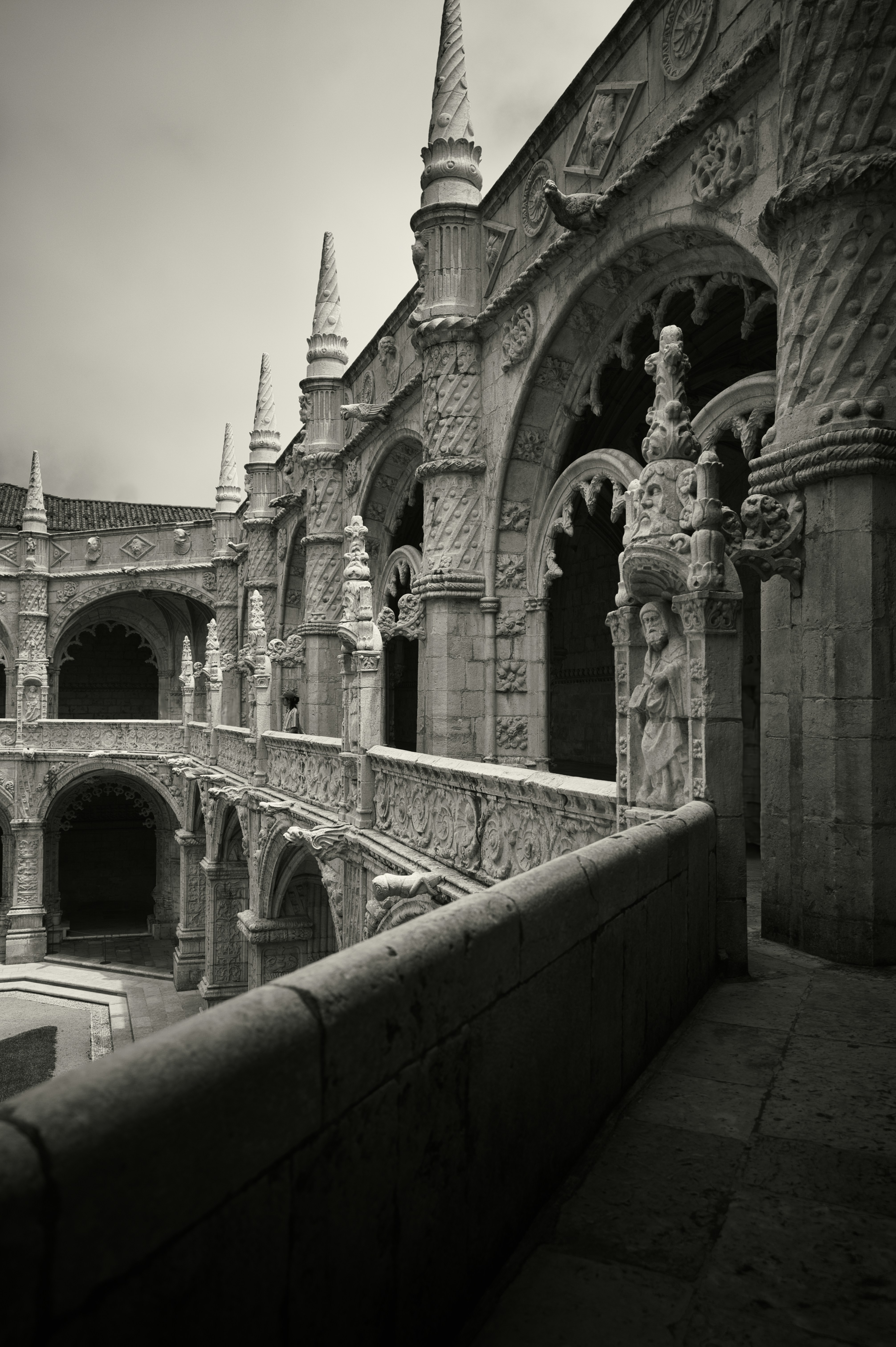 Echoes of Elegance: The Gothic Courtyard
