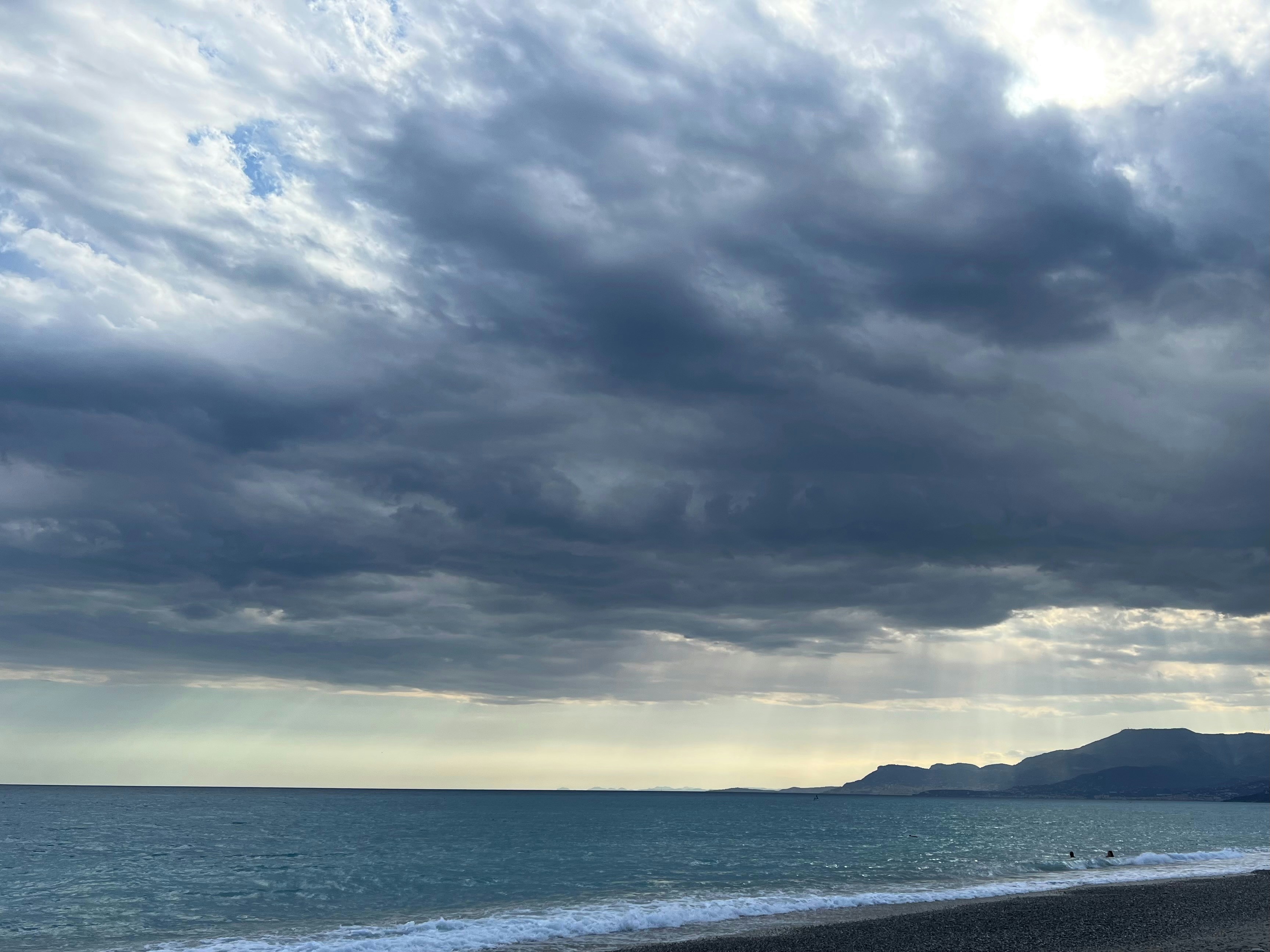 Whispers of the Ocean Under Brooding Skies