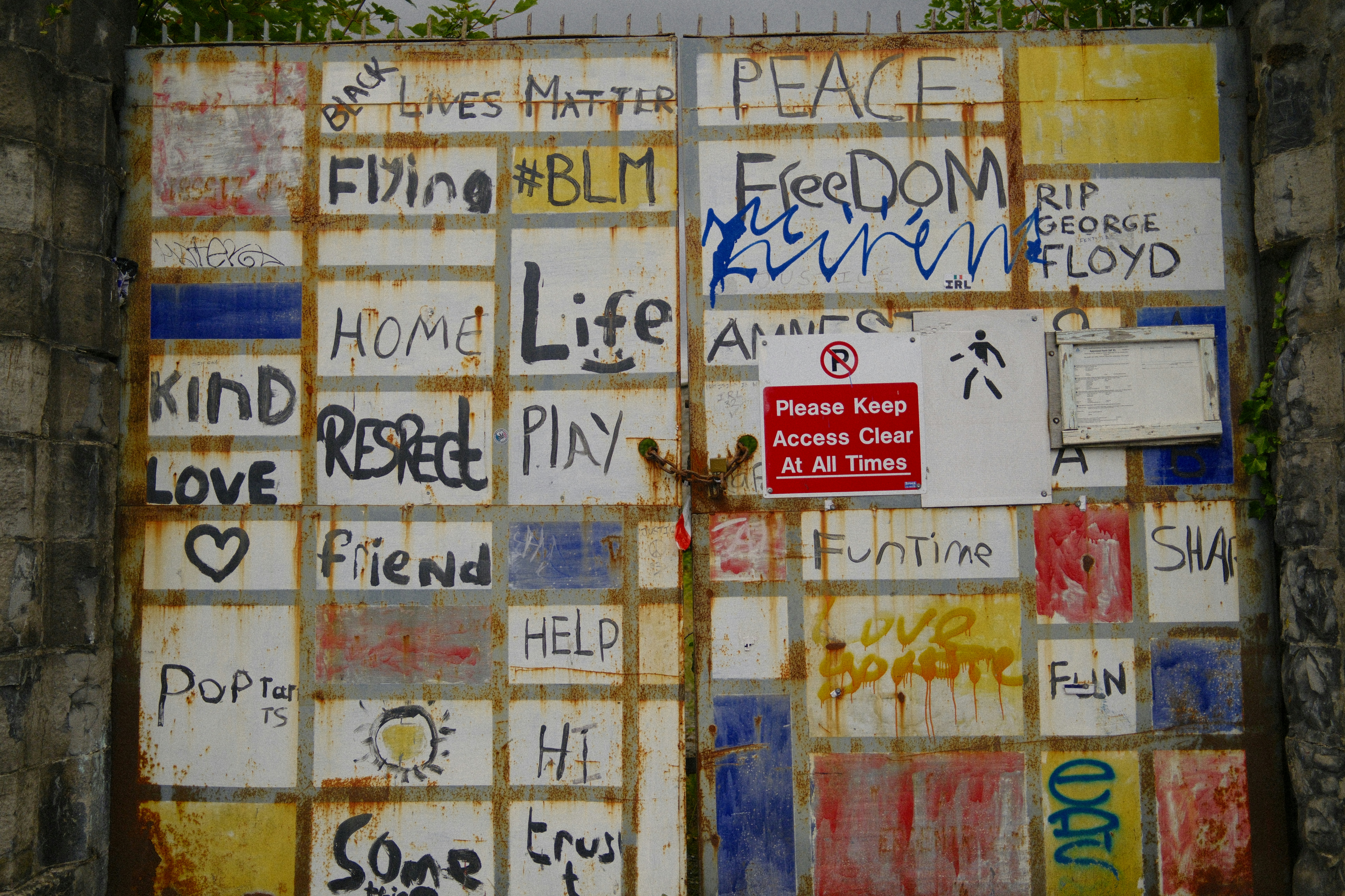 Voices of Unity: A Colorful Expression on Steel
