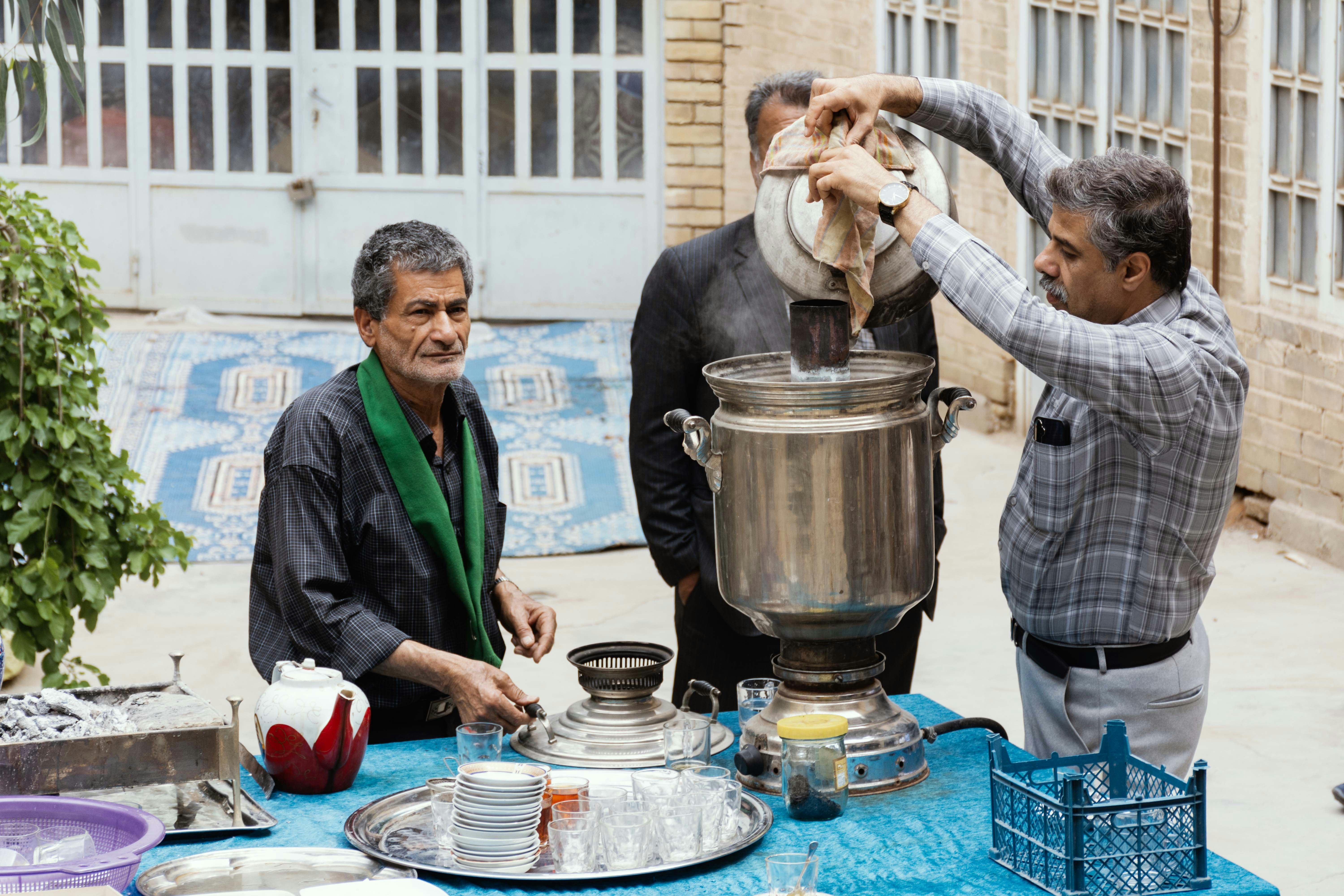 Brewing Tradition: A Cultural Ritual in Motion