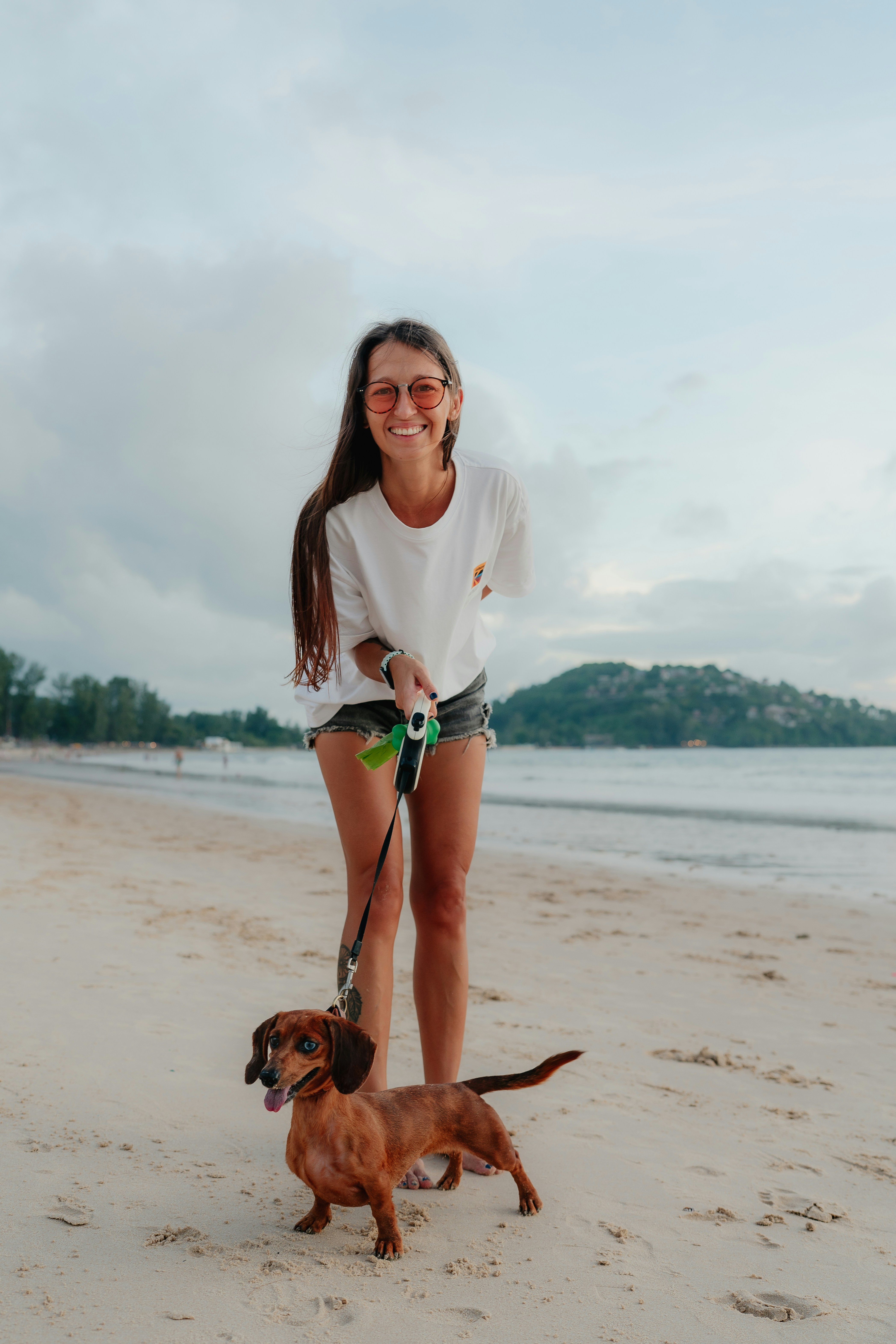 Joyful Moments on the Shoreline