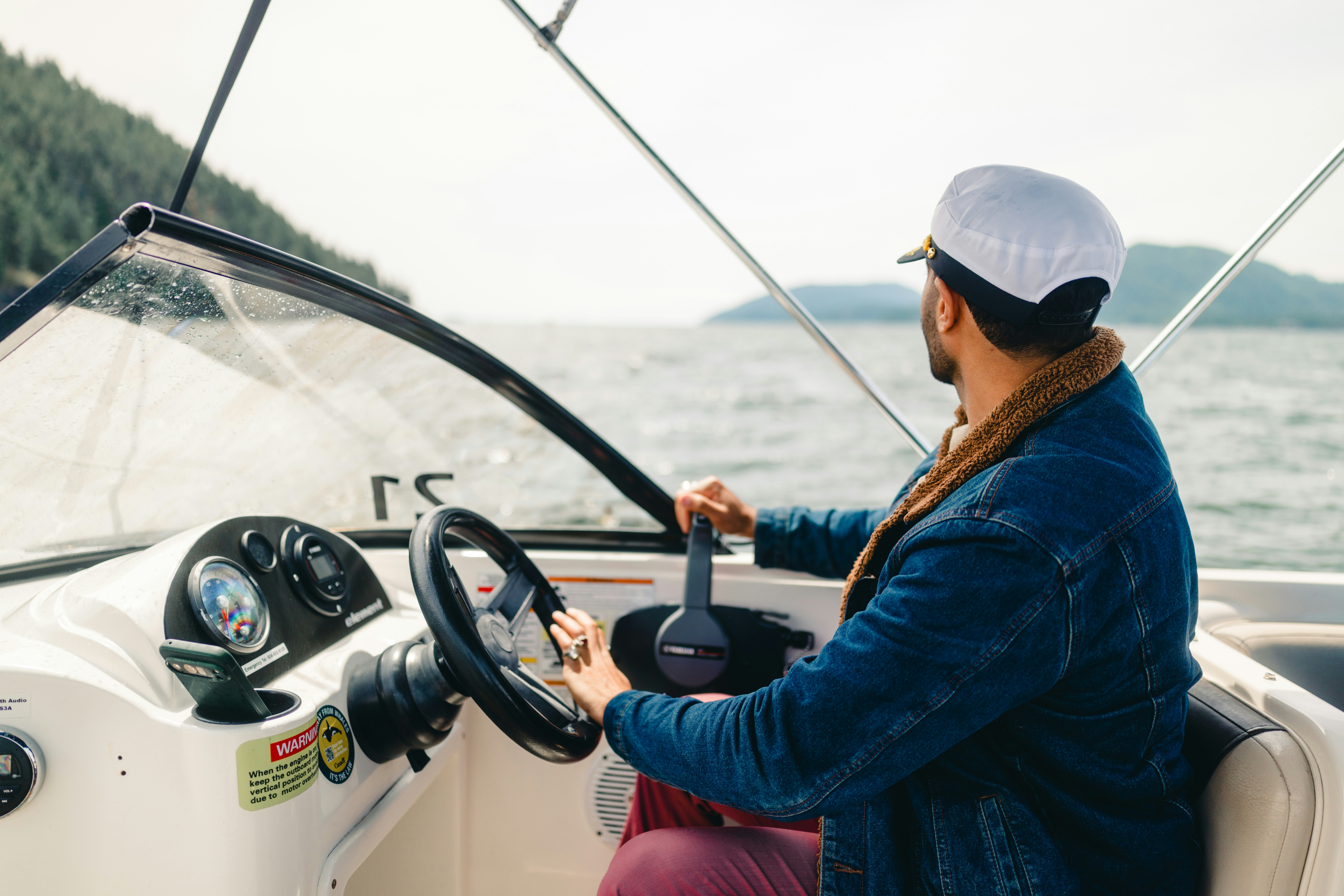 Captain at the Helm: Quiet Confidence on the Bow