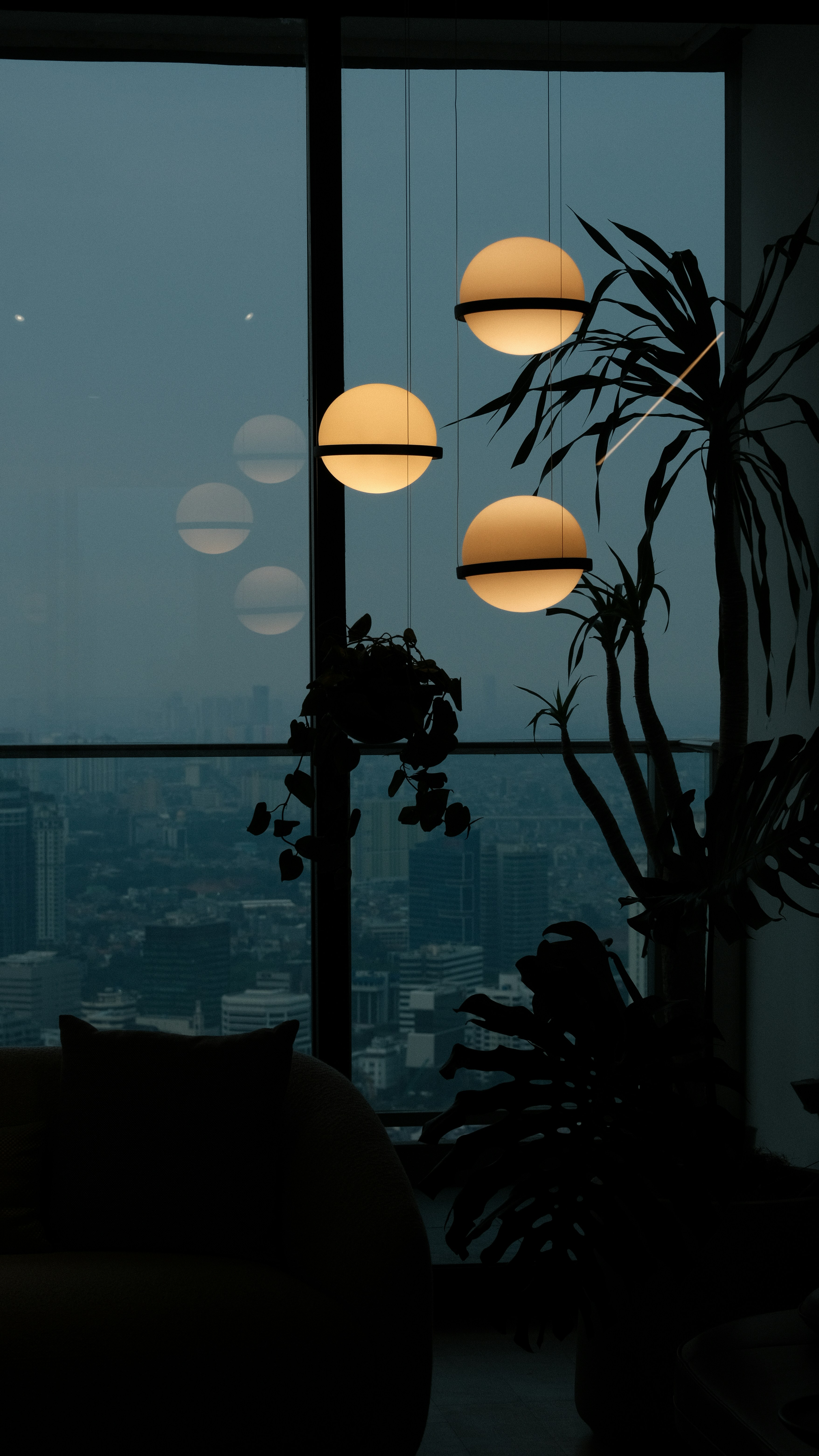 Illuminated Harmony in Urban Serenity