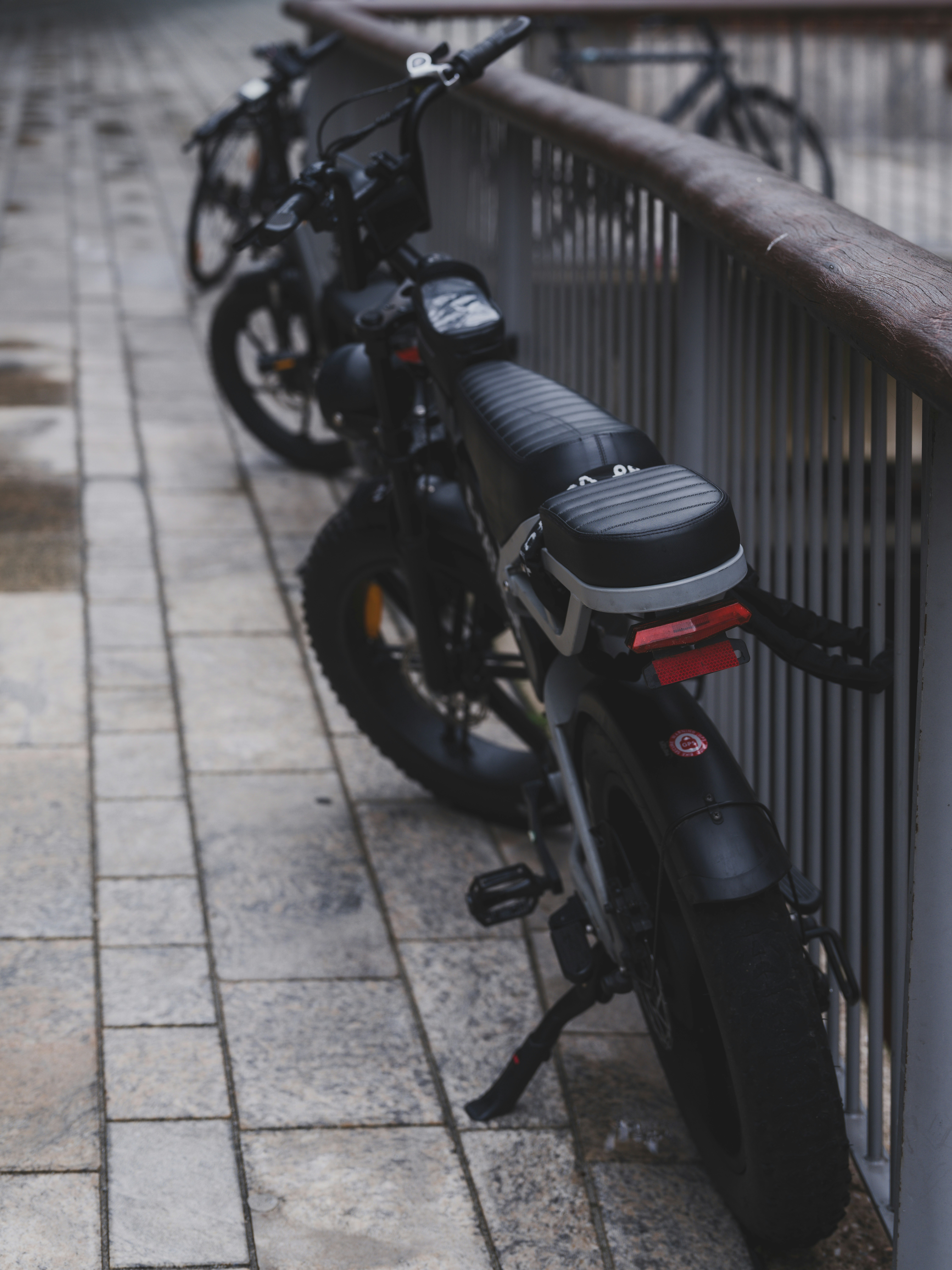 Urban Wheels: A Quiet Moment of Reflection