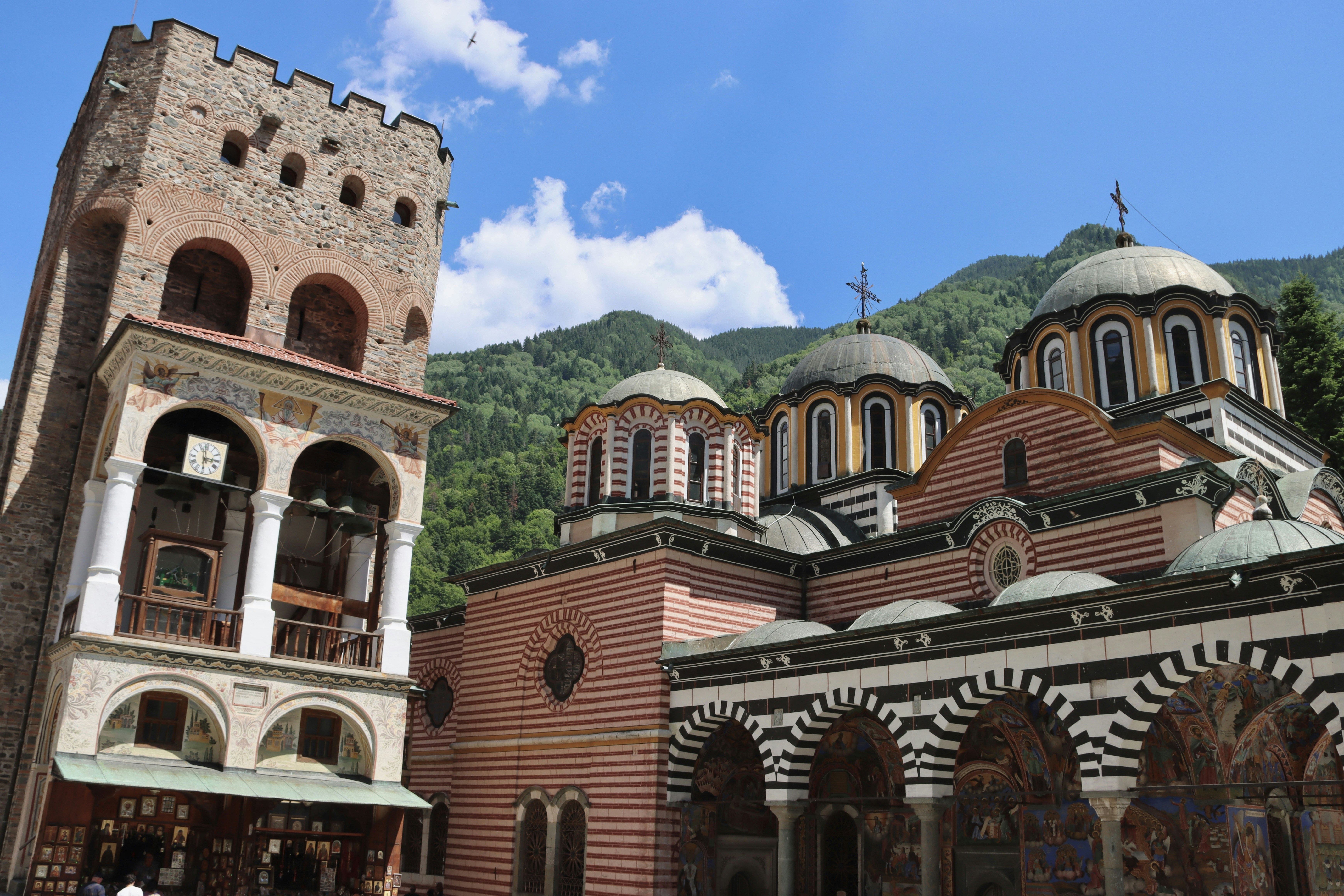 Rila Monastery🇧🇬 | The rila monastery in bulgaria stands grandly.