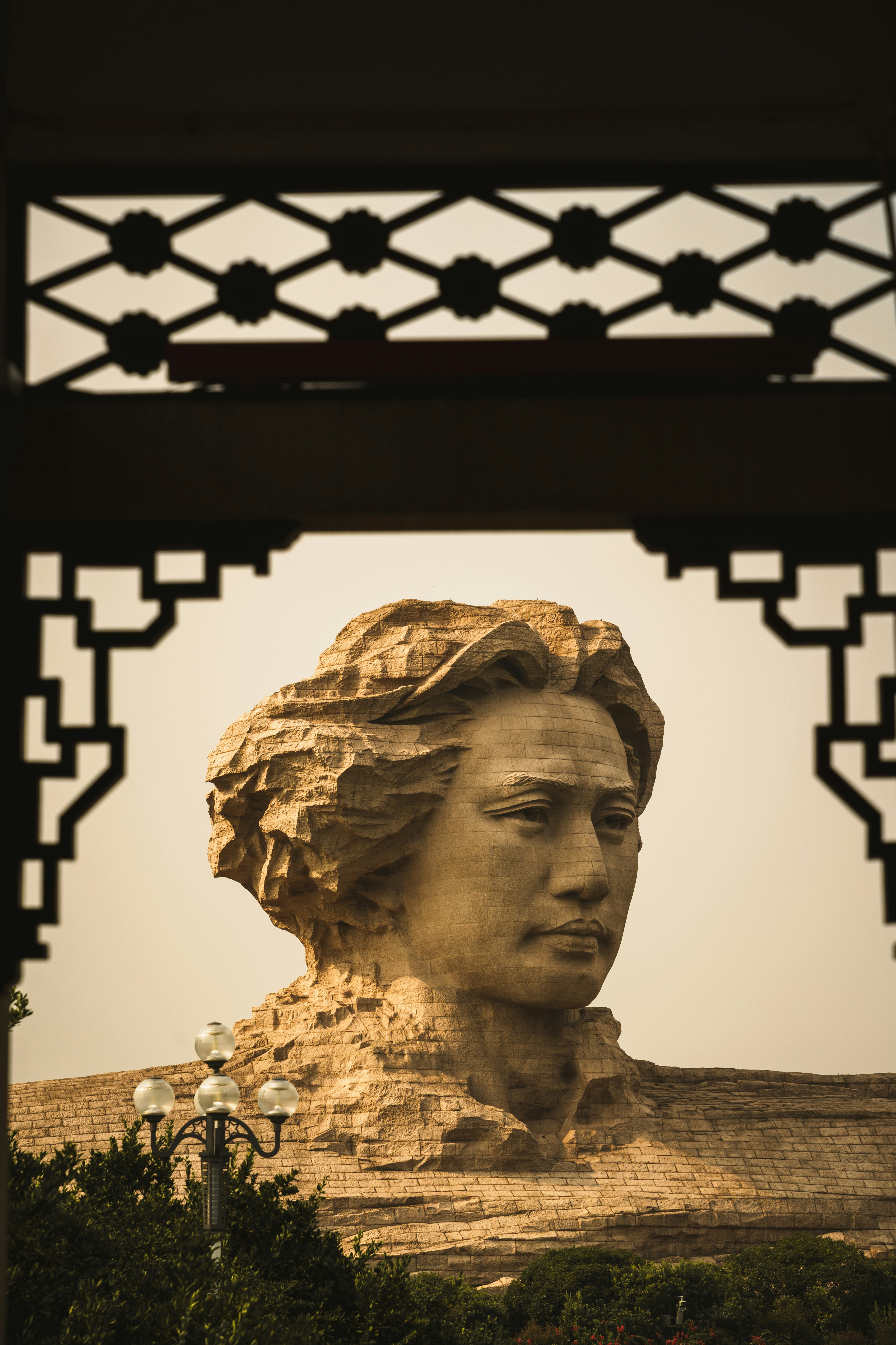 The Silent Guardian: A Monument's Gaze