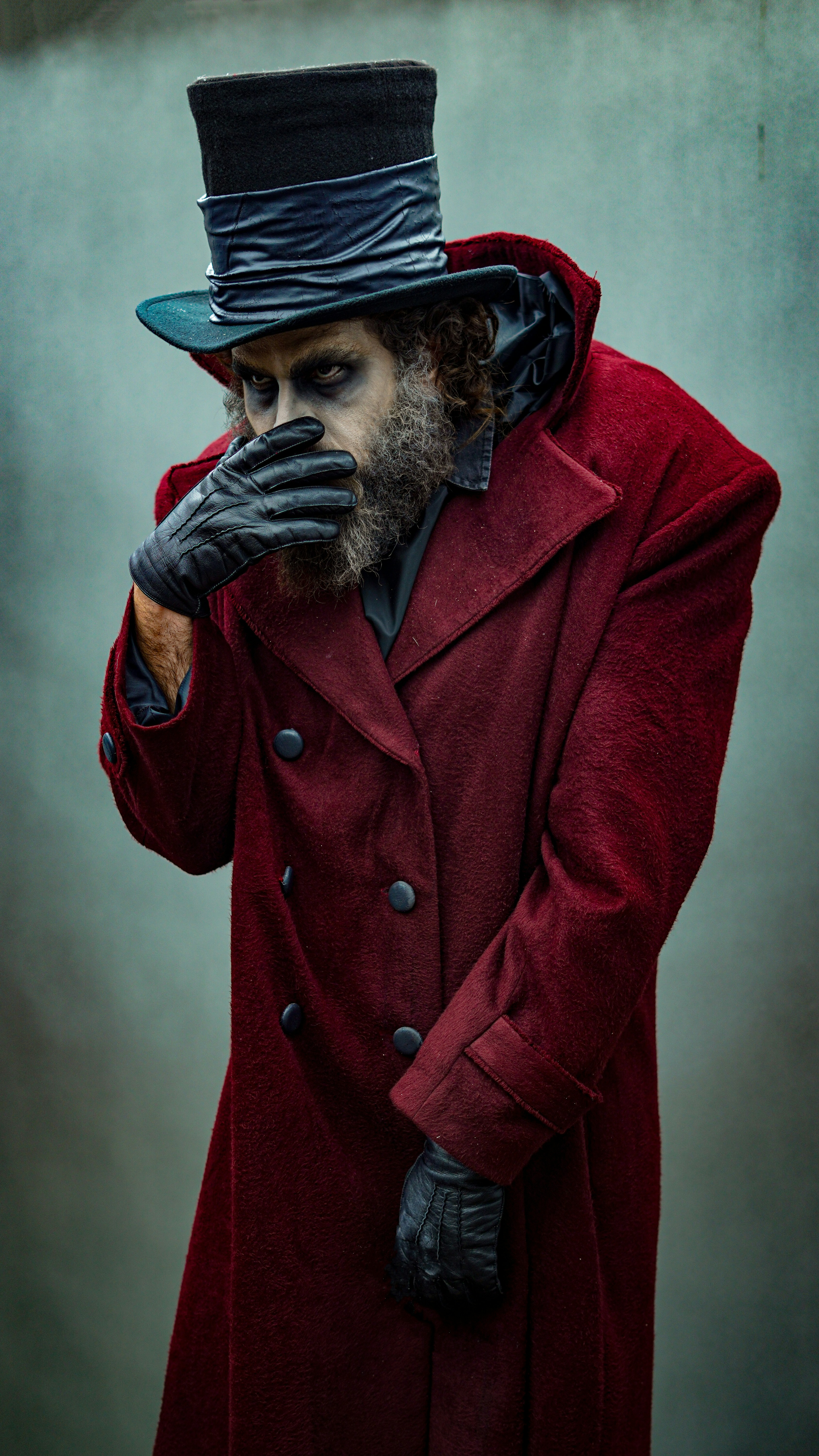 Whispers of the Macabre: A Portrait in Shadows
