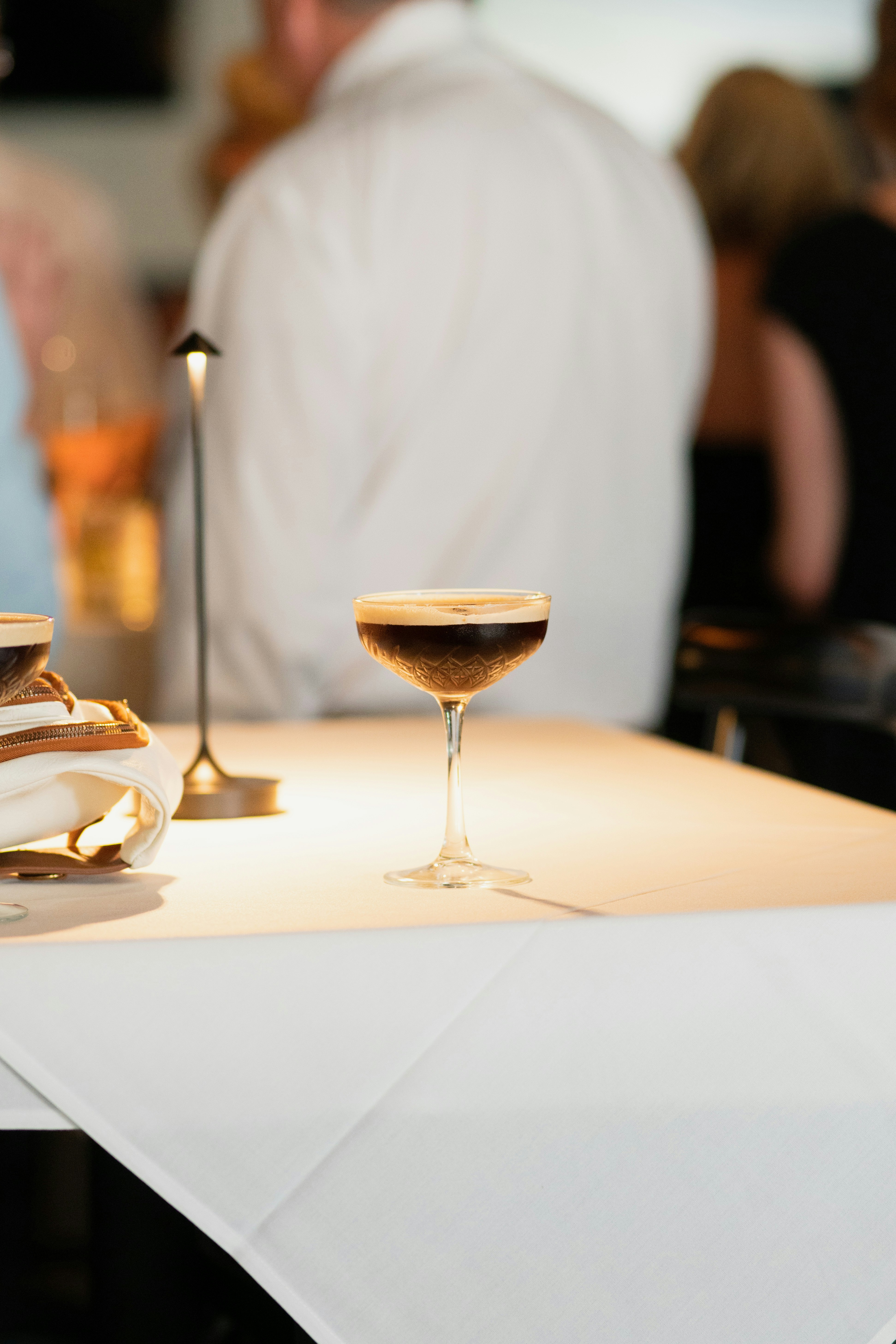 Espresso Elixir at the Lantern-Lit Table
