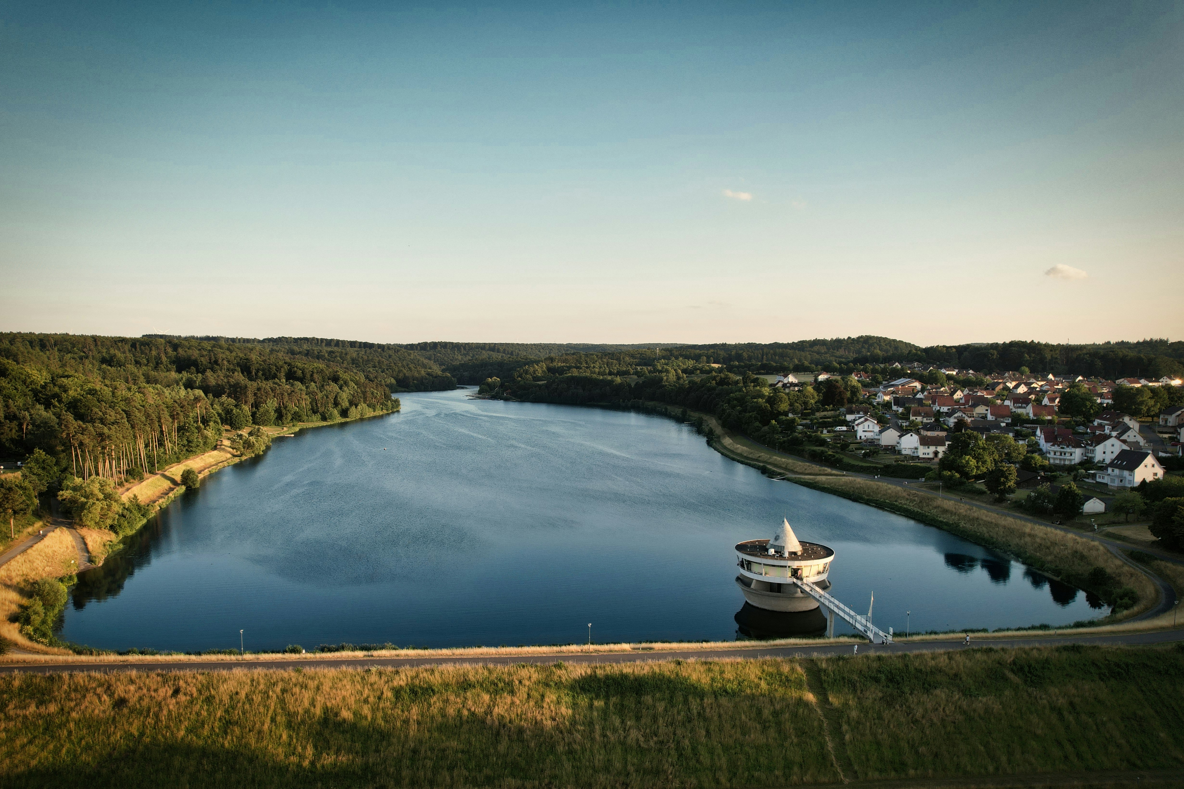 Serenity Above the Waters: A Drone's Perspective