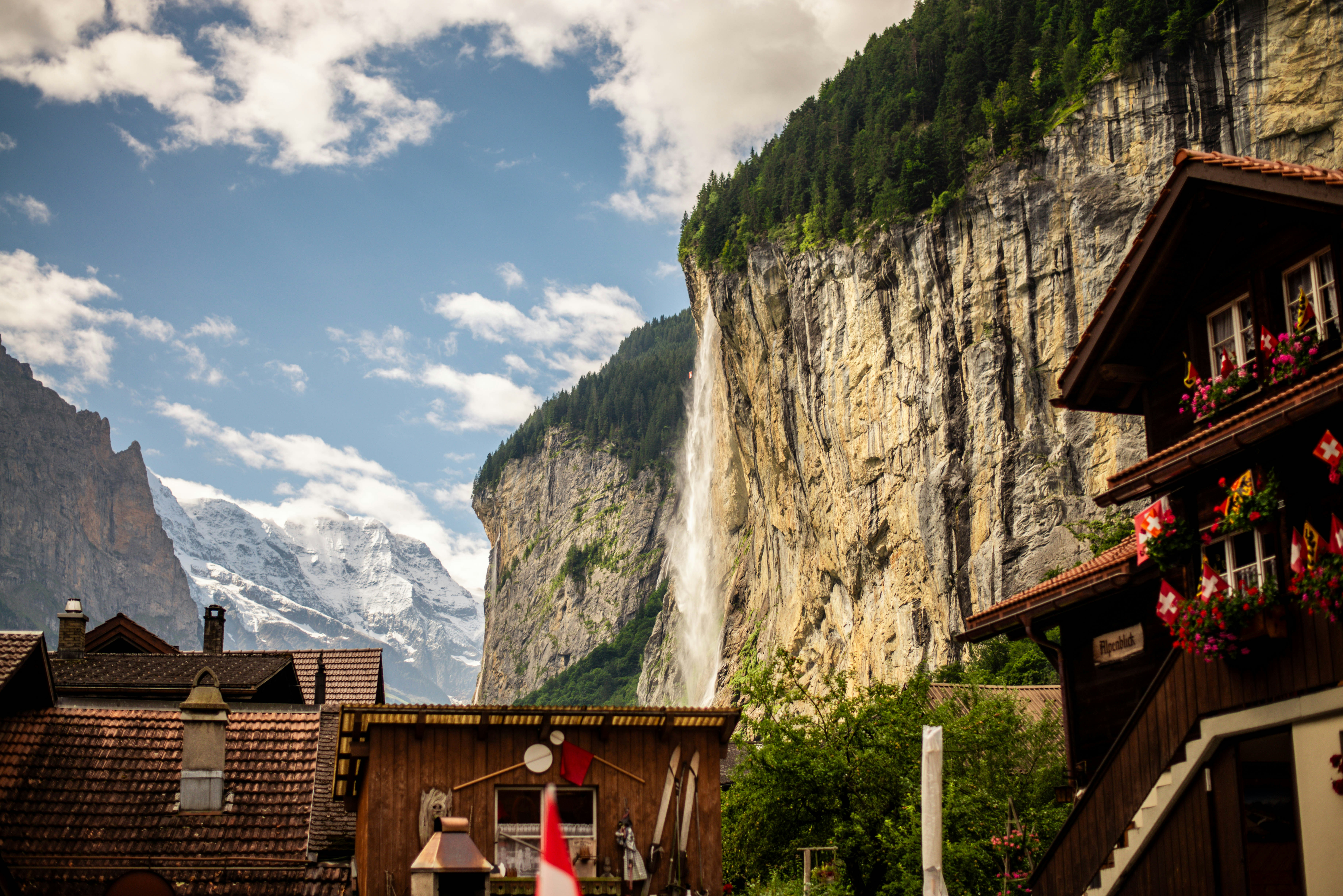Whispers of the Waterfall: A Village's Embrace