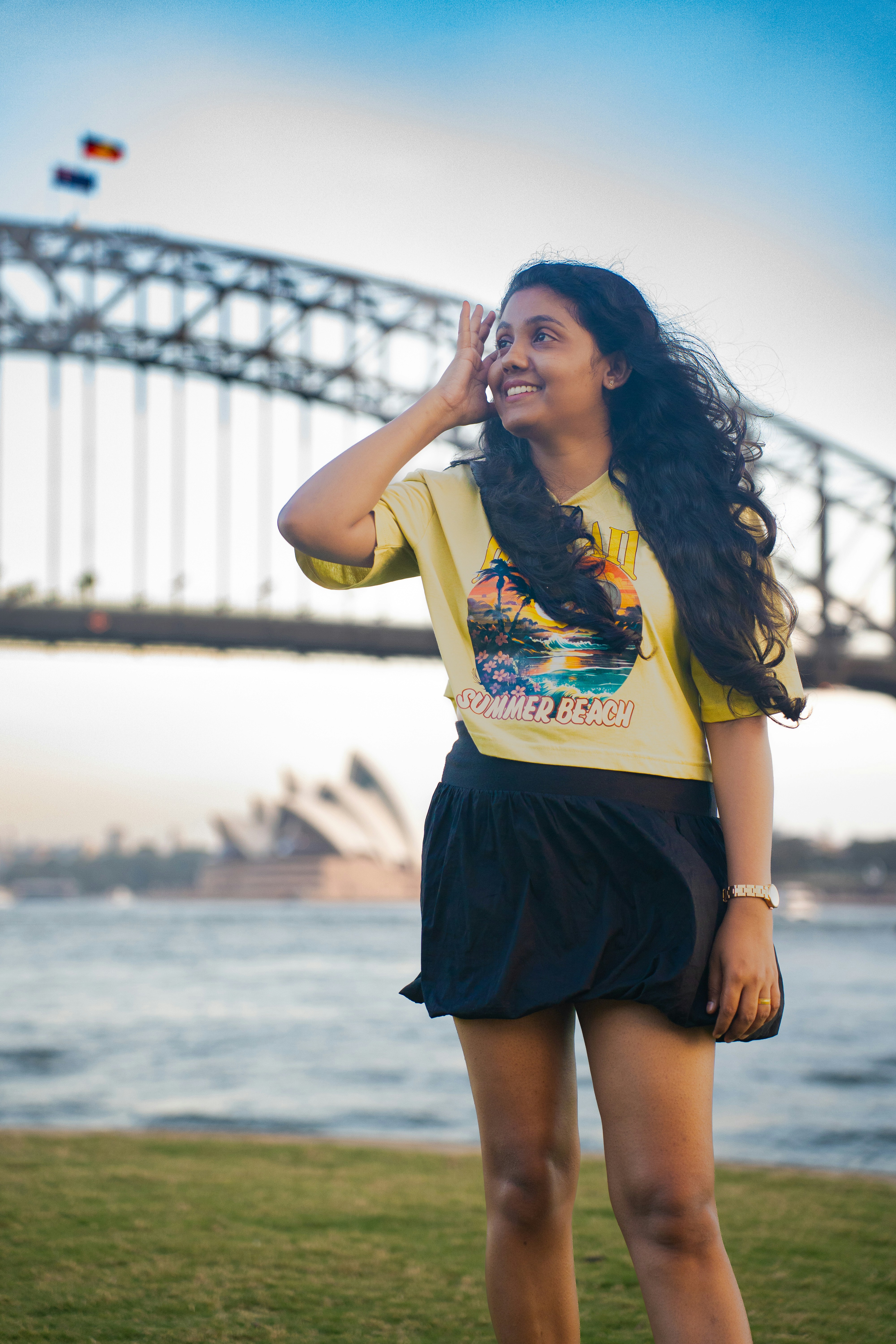 Joyful Moments Under the Sydney Skyline